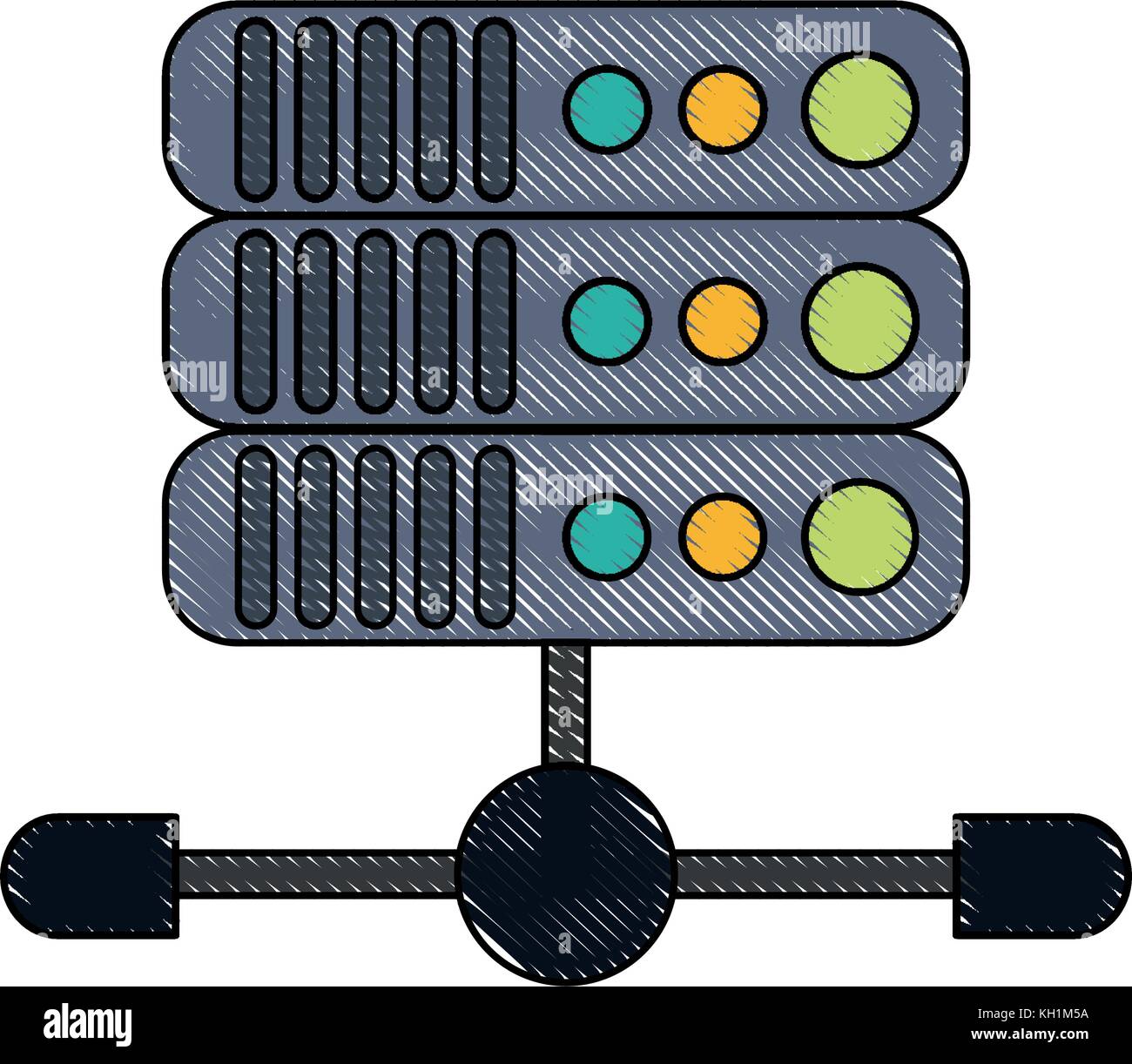 Internet servers technology Stock Vector Image & Art - Alamy