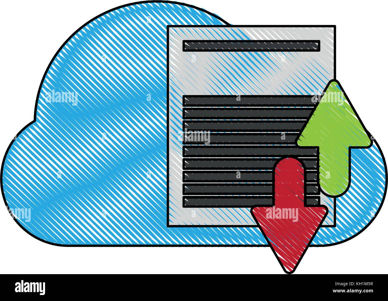 Cloud computing symbol Stock Vector Image & Art - Alamy