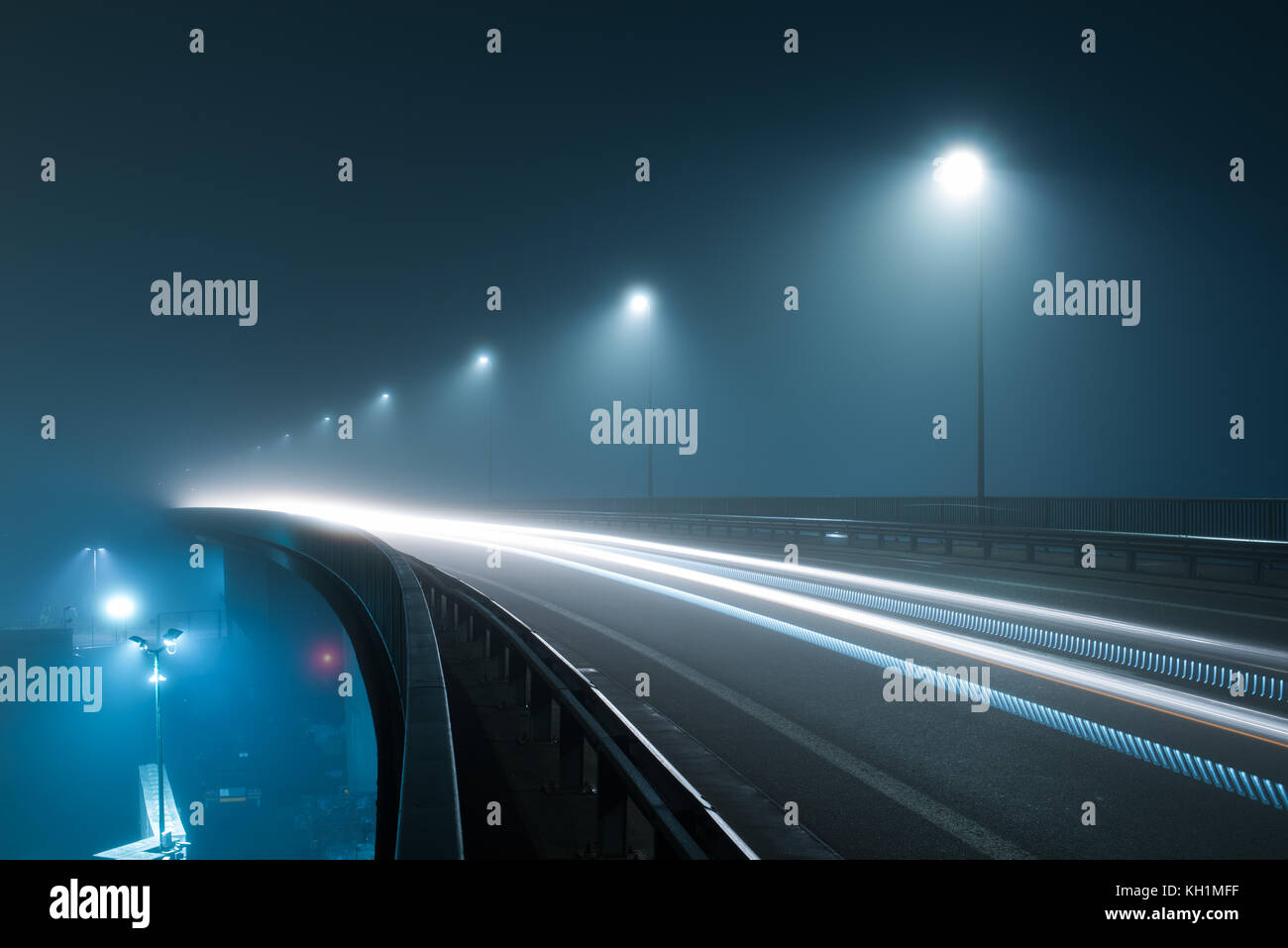 Car passing lights hi-res stock photography and images - Alamy