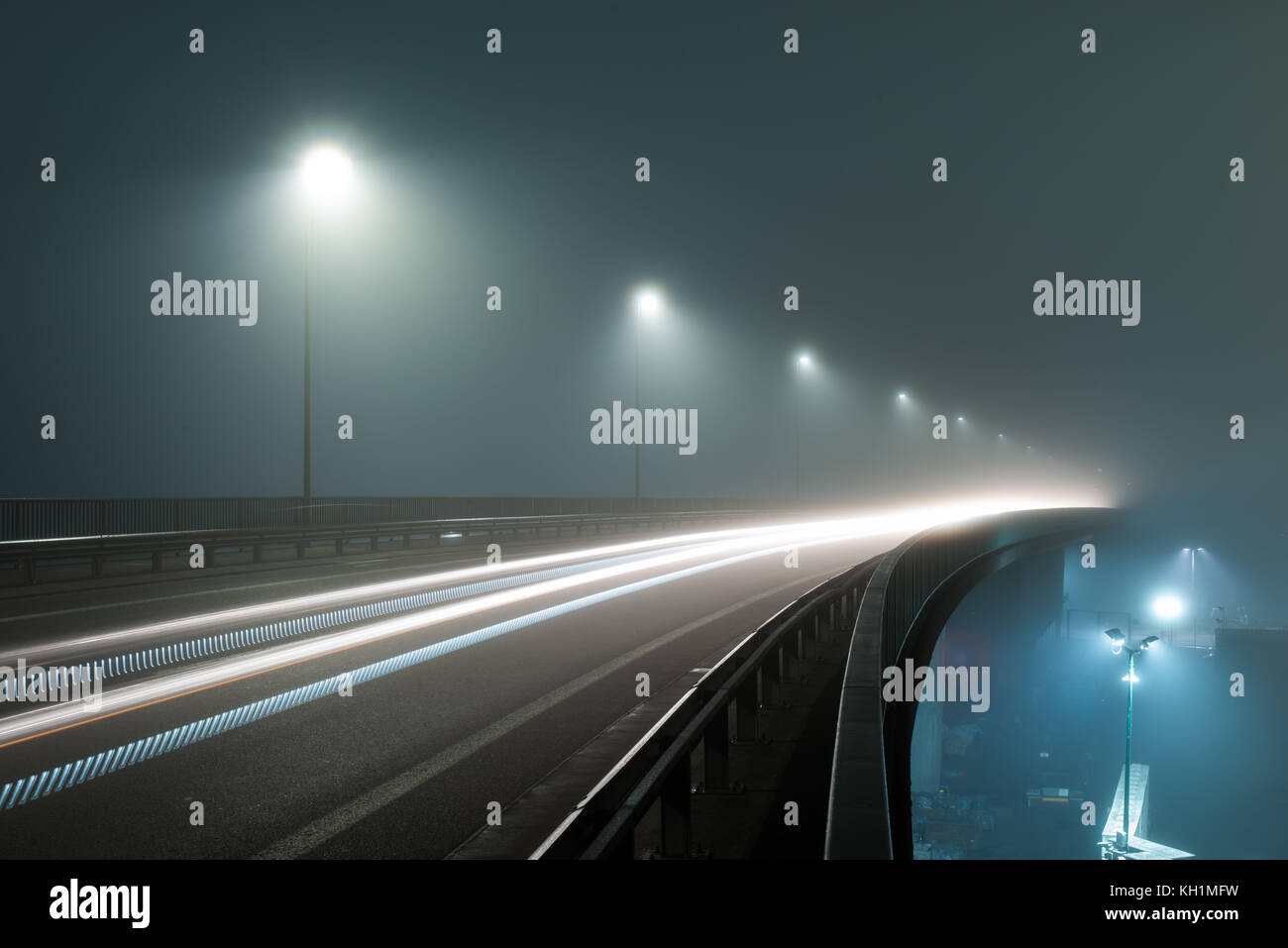 Car passing lights hi-res stock photography and images - Alamy