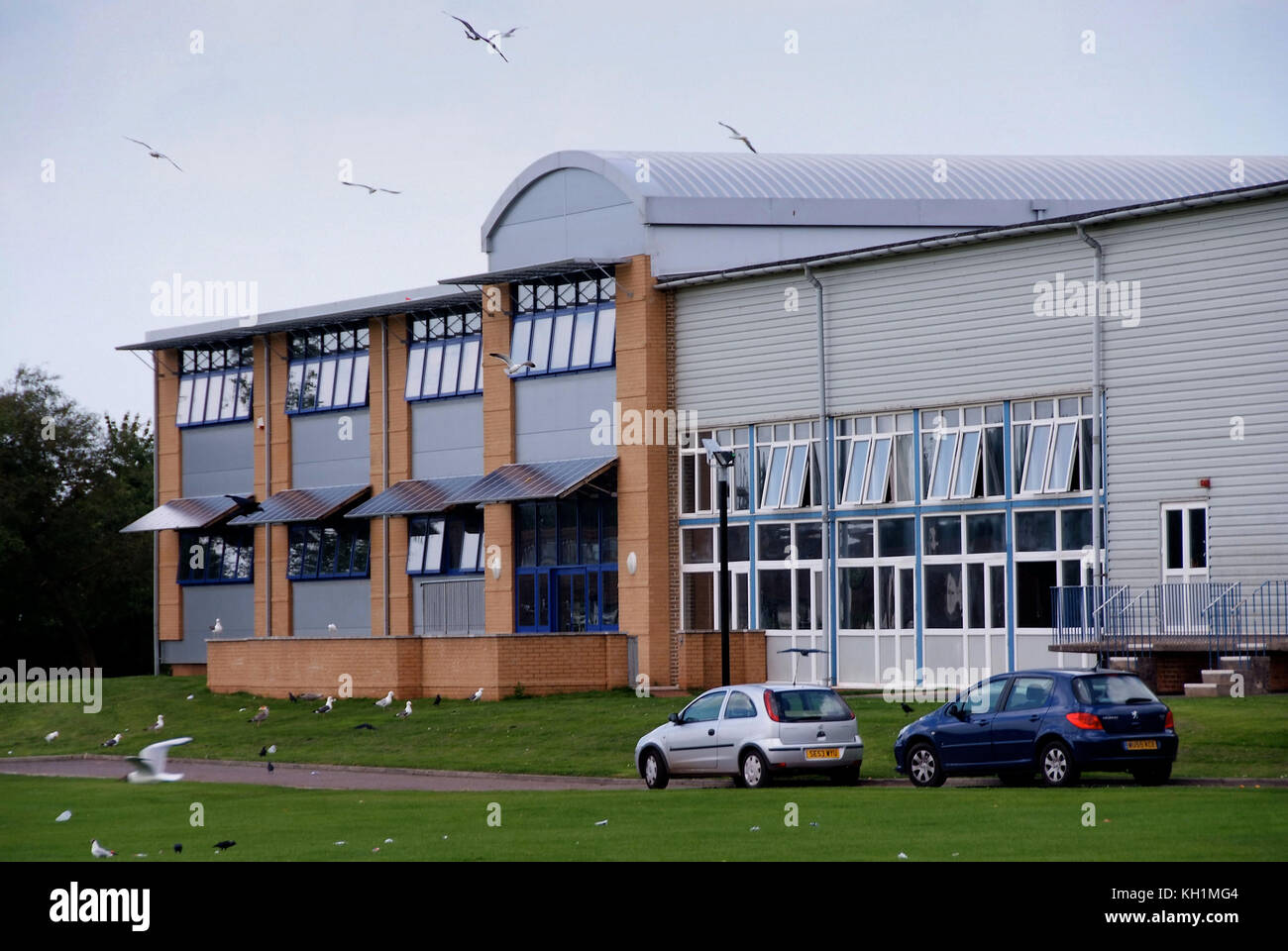 The Blue School, Wells, Somerset Stock Photo - Alamy