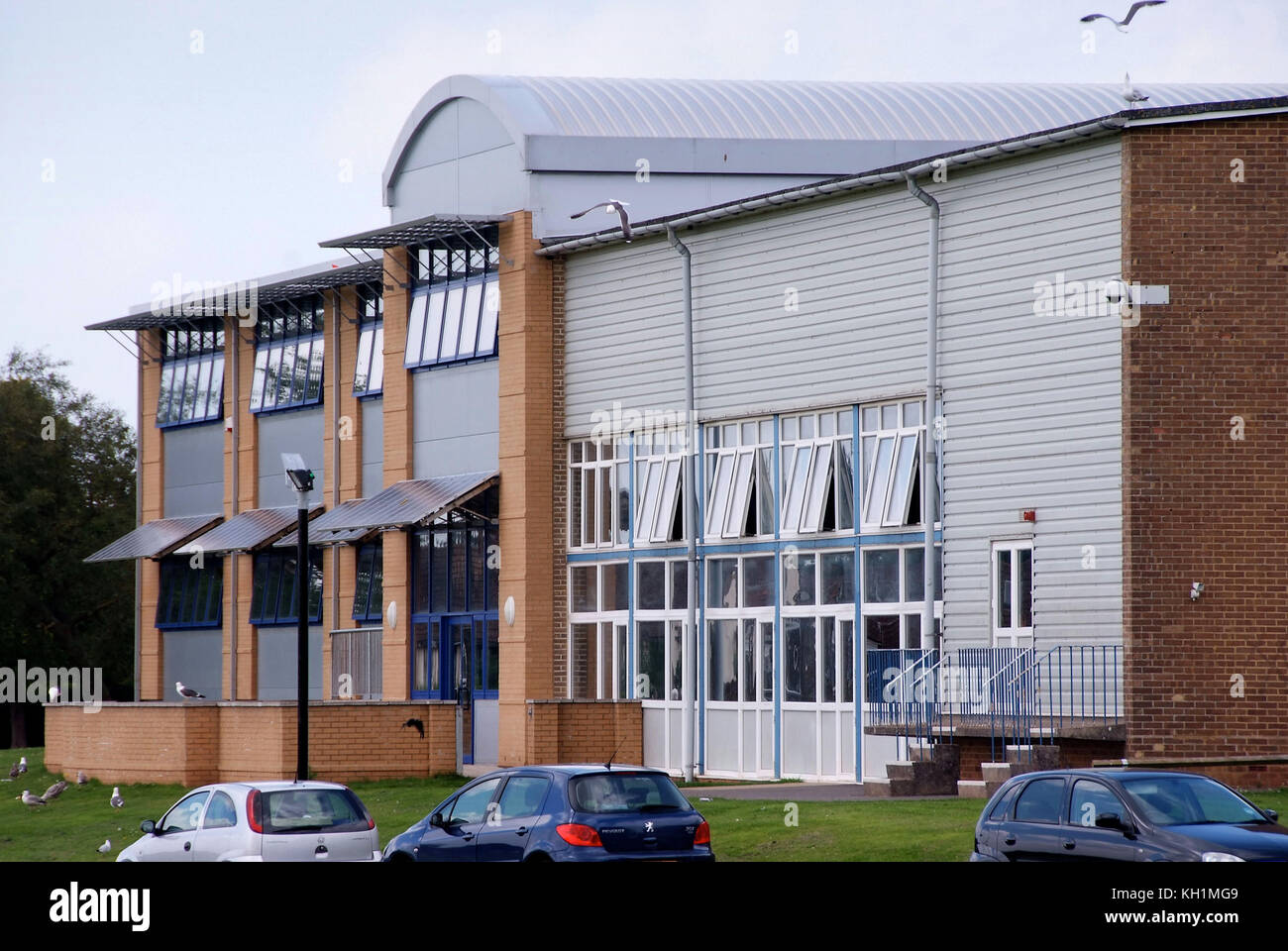 The Blue School, Wells, Somerset Stock Photo - Alamy