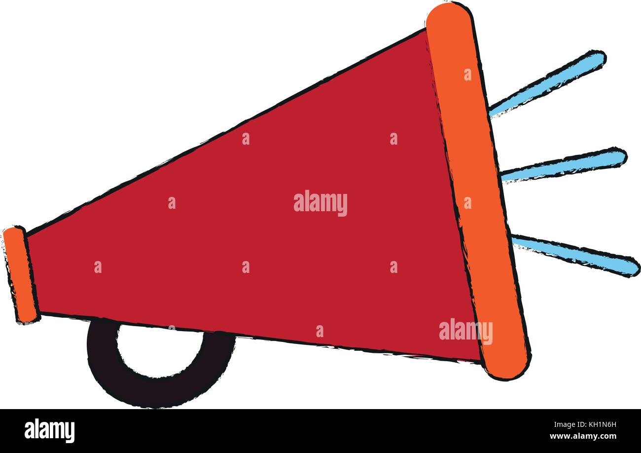 Old bullhorn symbol Stock Vector Image & Art - Alamy