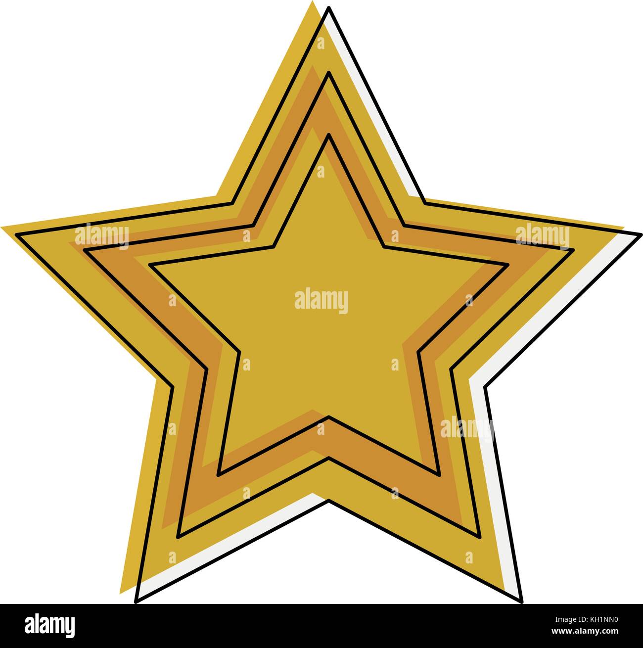 star shape symbol Stock Vector Image & Art - Alamy