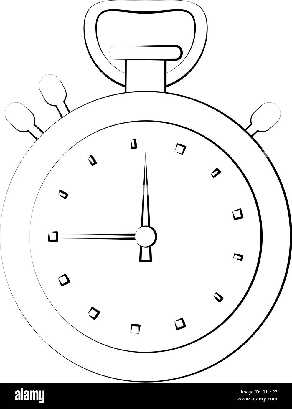 Sport timer clock Stock Vector Image & Art - Alamy