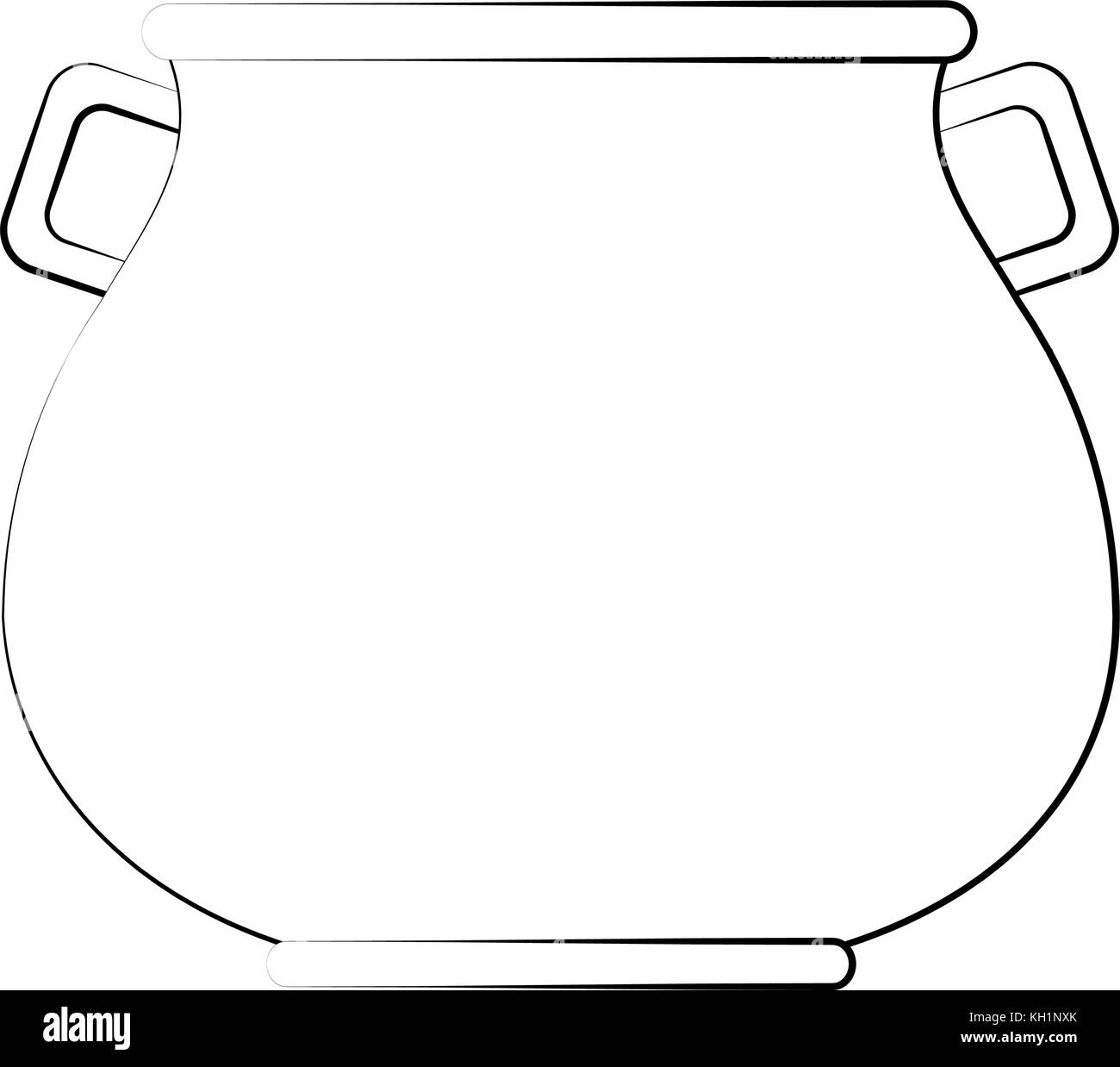 Pot with coins Stock Vector Image & Art - Alamy