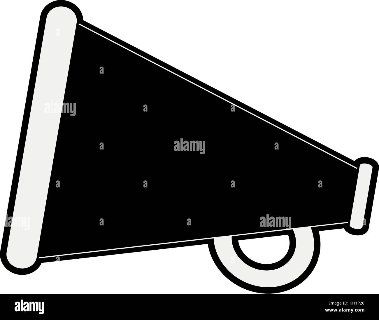 Old bullhorn symbol Stock Vector Image & Art - Alamy