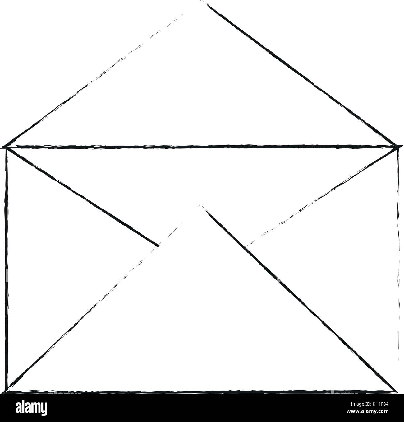 Envelope open isolated Stock Vector Image & Art - Alamy