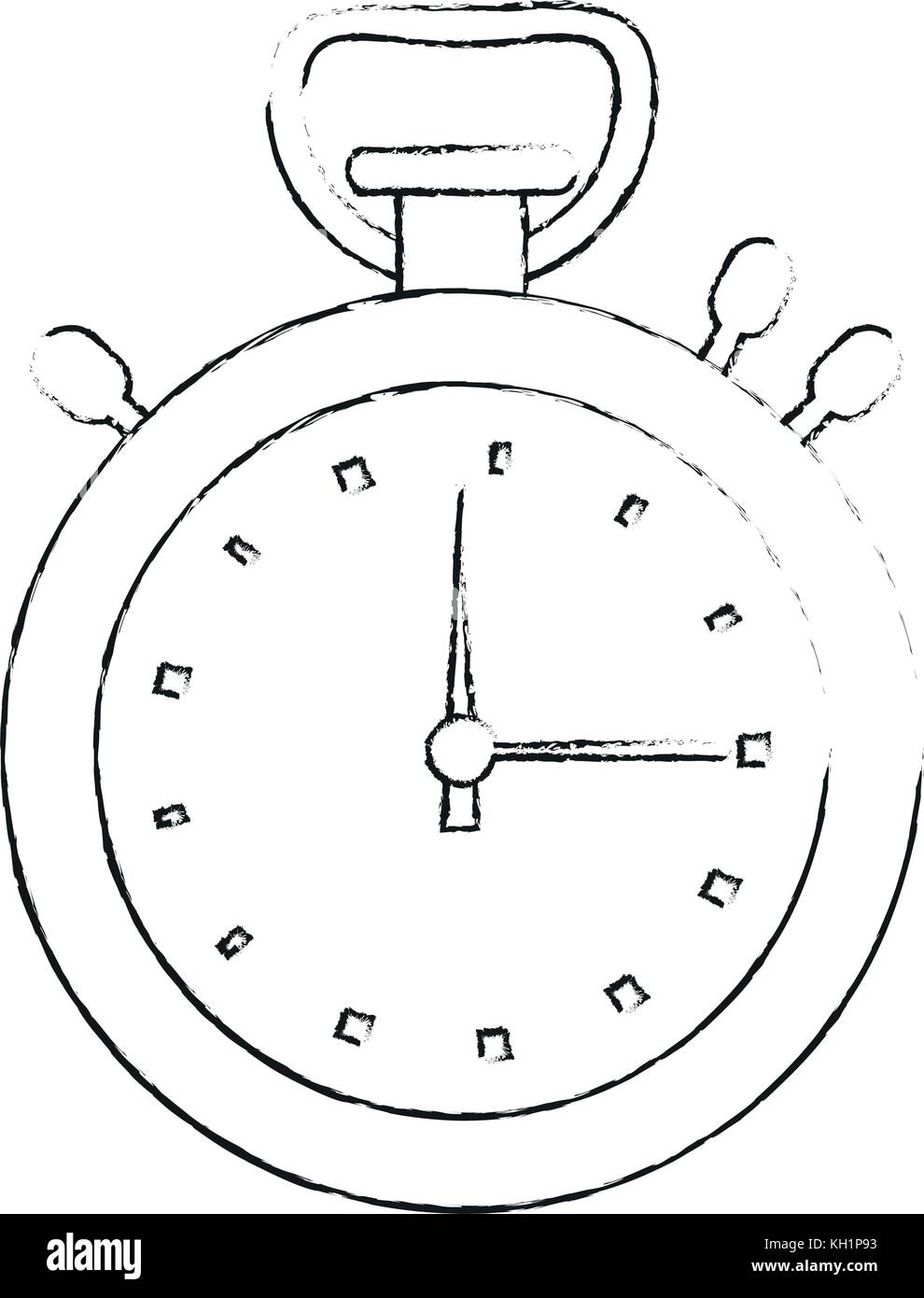 Sport timer clock Stock Vector Image & Art - Alamy