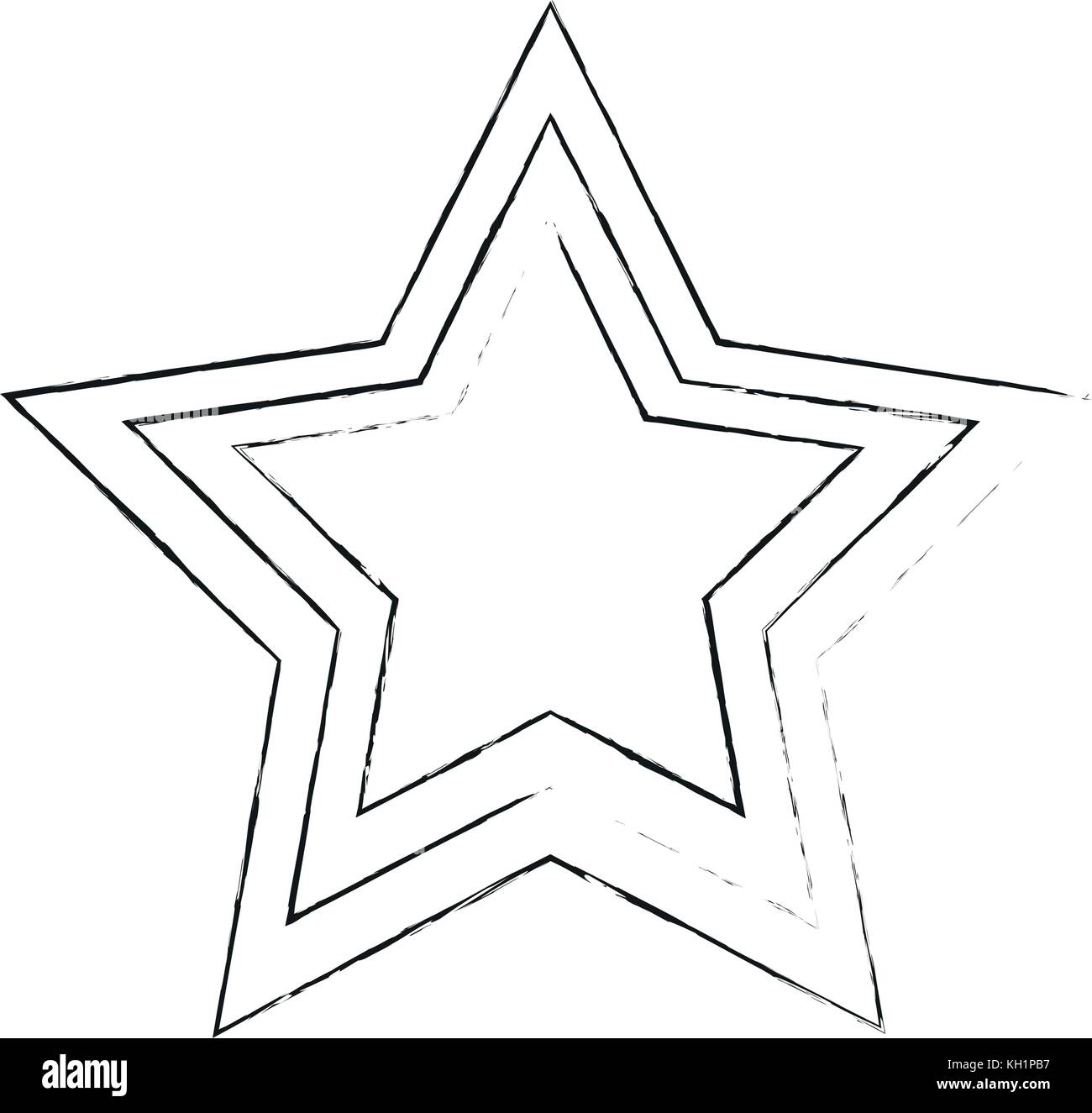 star shape symbol Stock Vector Image & Art - Alamy