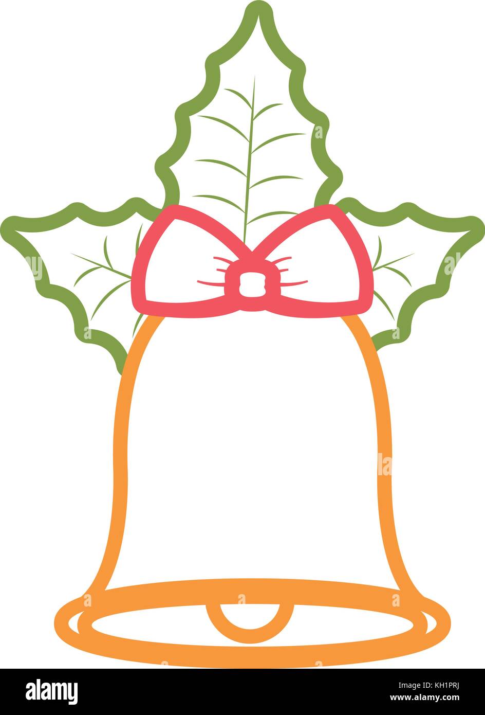 christmas bell icon Stock Vector Image & Art - Alamy