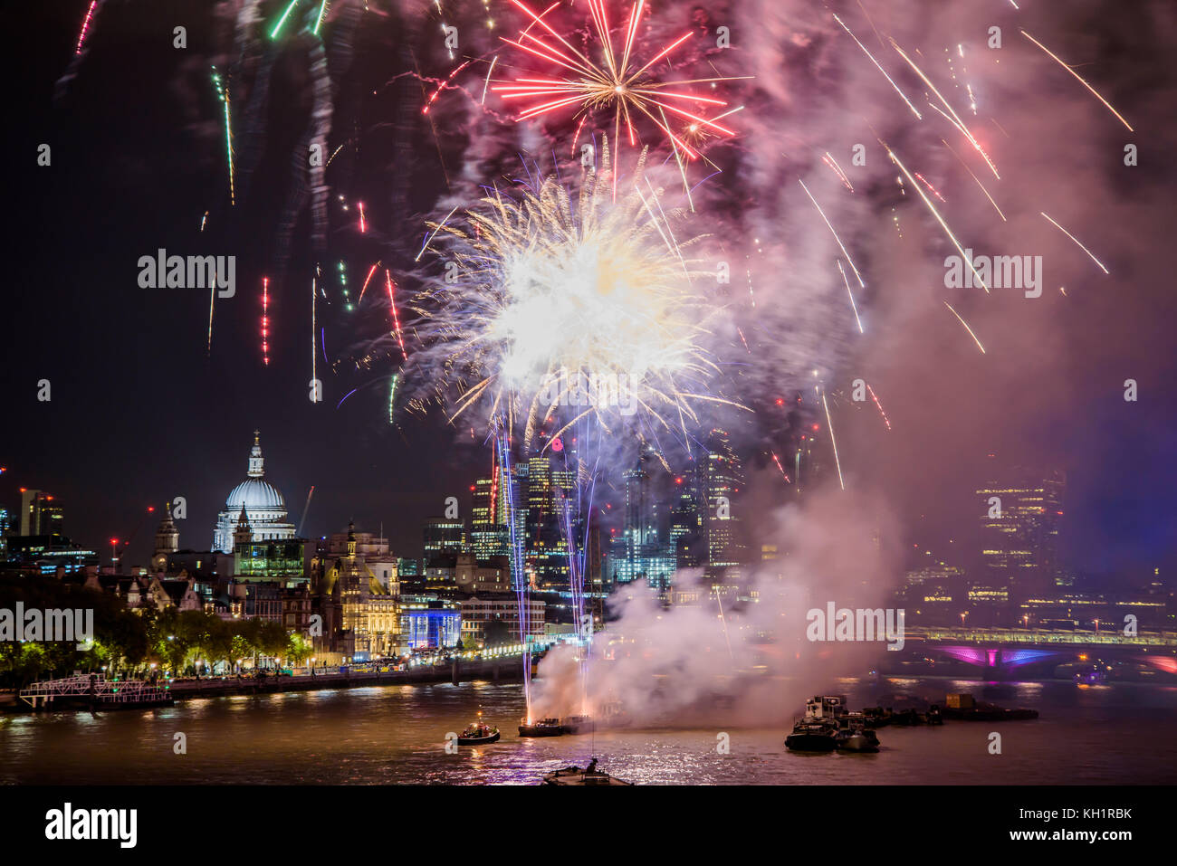 A spectacular fireworks display closes the annual celebrations for Lord ...