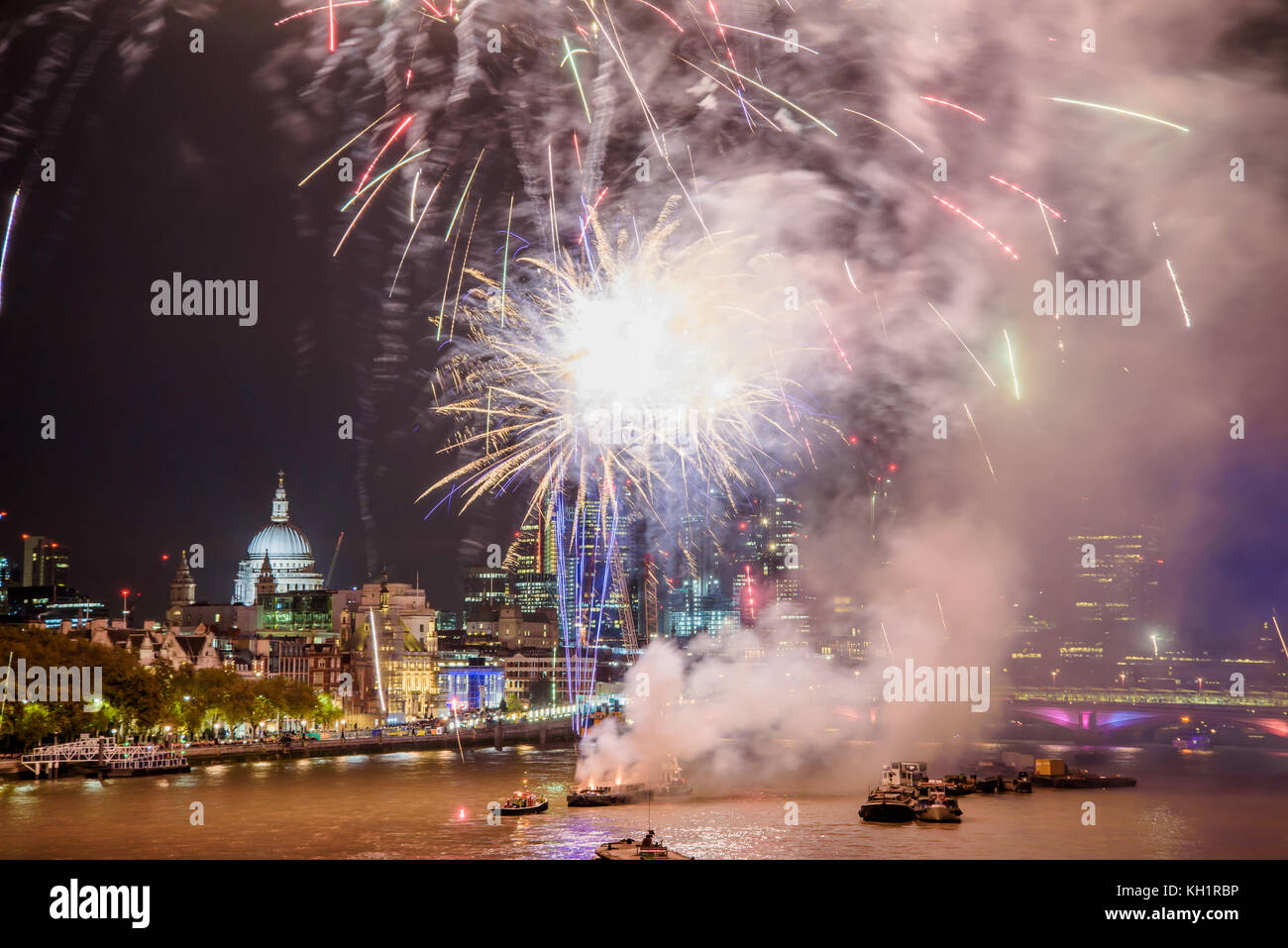 A spectacular fireworks display closes the annual celebrations for Lord ...