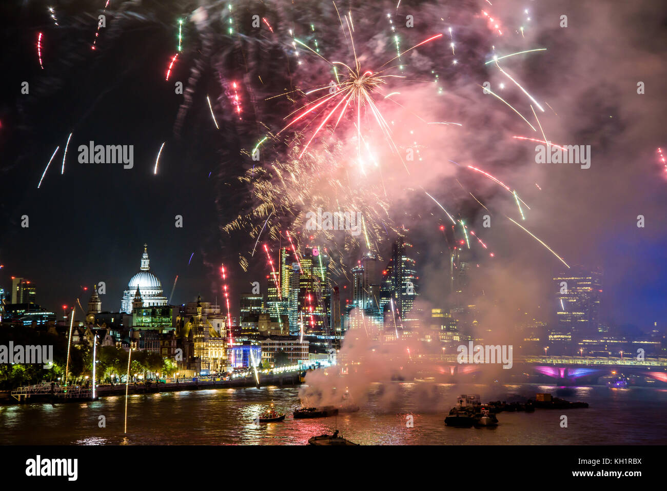 A spectacular fireworks display closes the annual celebrations for Lord ...