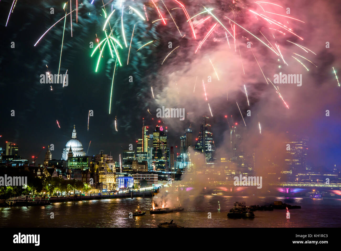 A spectacular fireworks display closes the annual celebrations for Lord ...