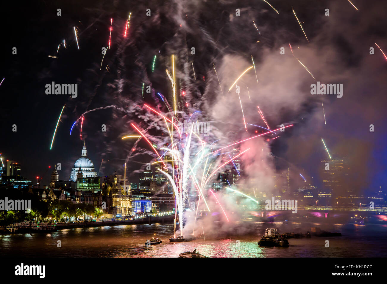 A spectacular fireworks display closes the annual celebrations for Lord ...