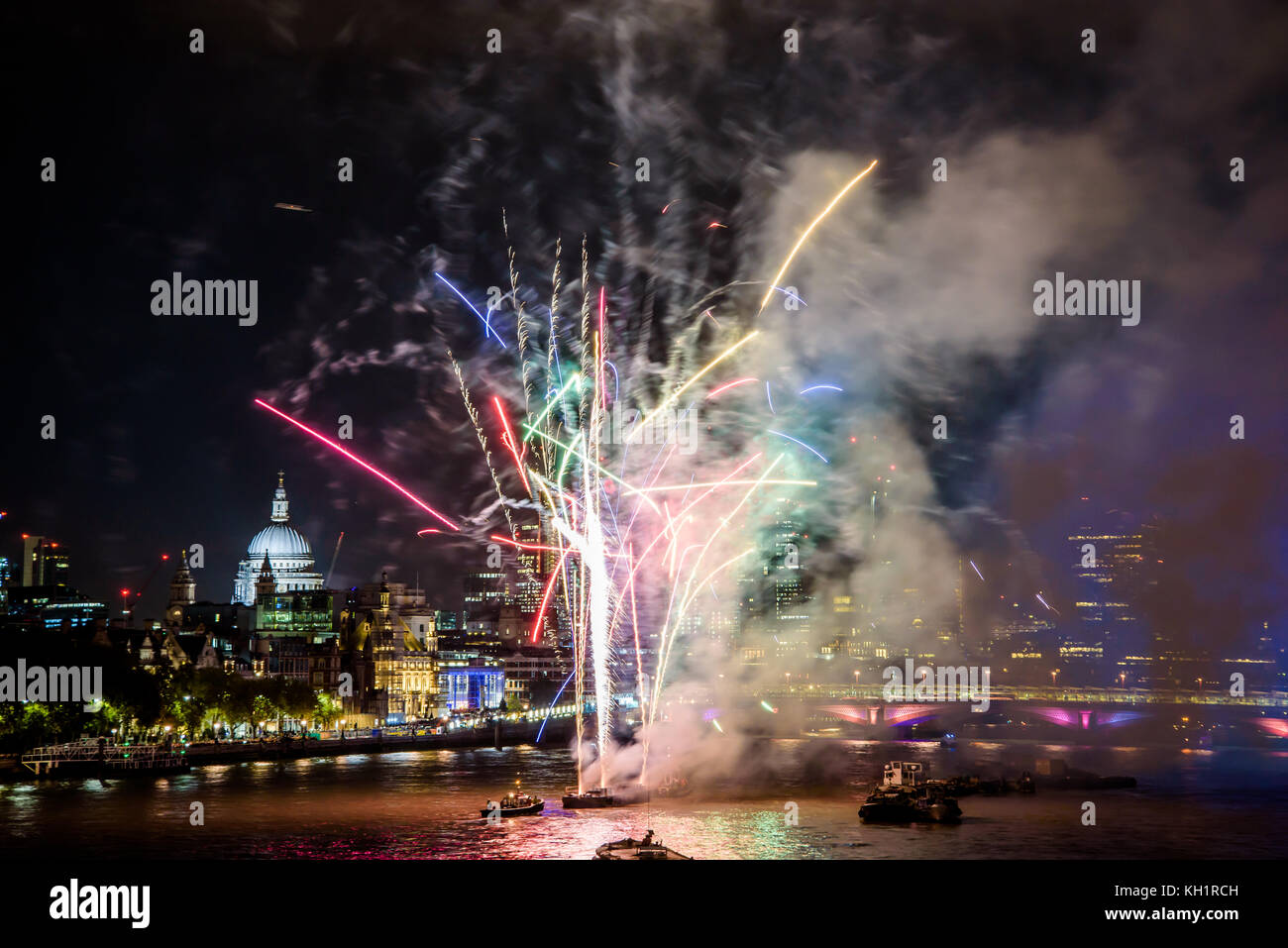 A spectacular fireworks display closes the annual celebrations for Lord ...