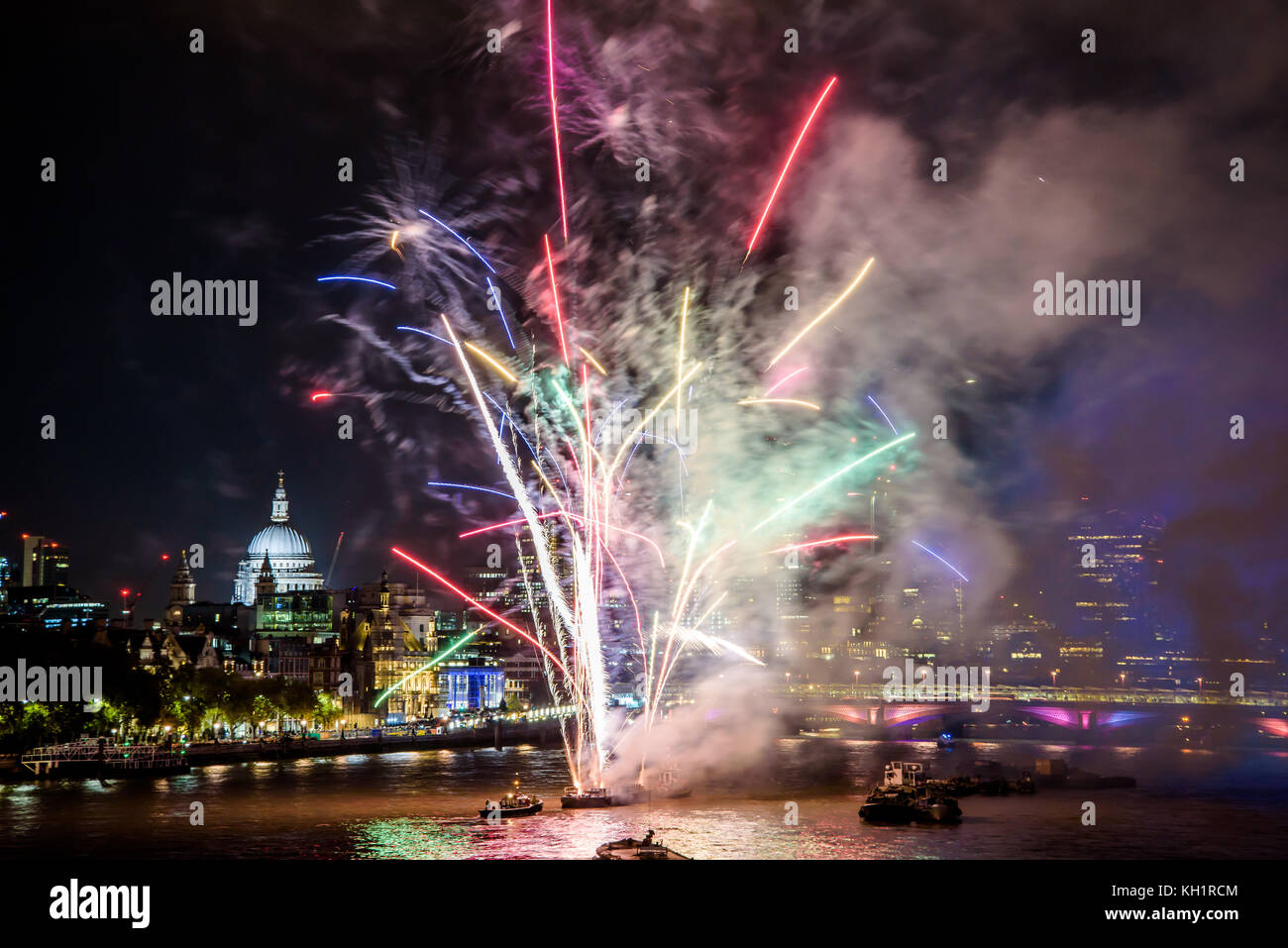 A spectacular fireworks display closes the annual celebrations for Lord ...