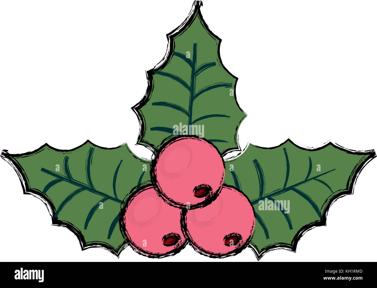 christmas pick vector illustration Stock Vector Image & Art - Alamy