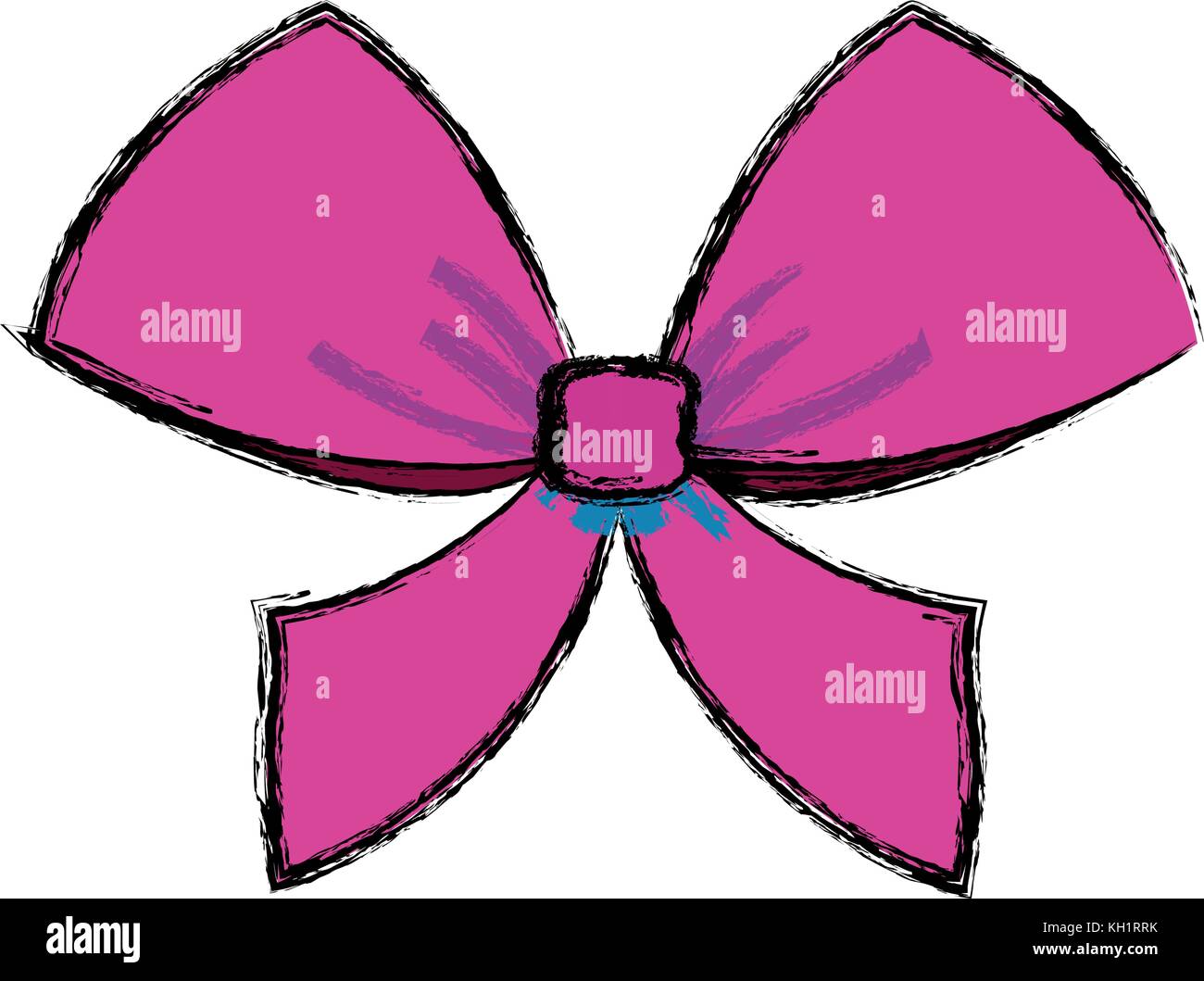 christmas bow vector illustration Stock Vector Image & Art - Alamy