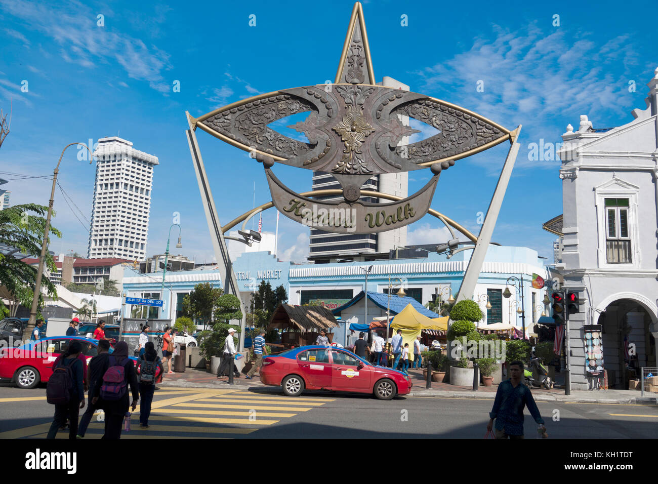 Kasturi Walk and Central Market, Kuala Lumpur Stock Photo - Alamy