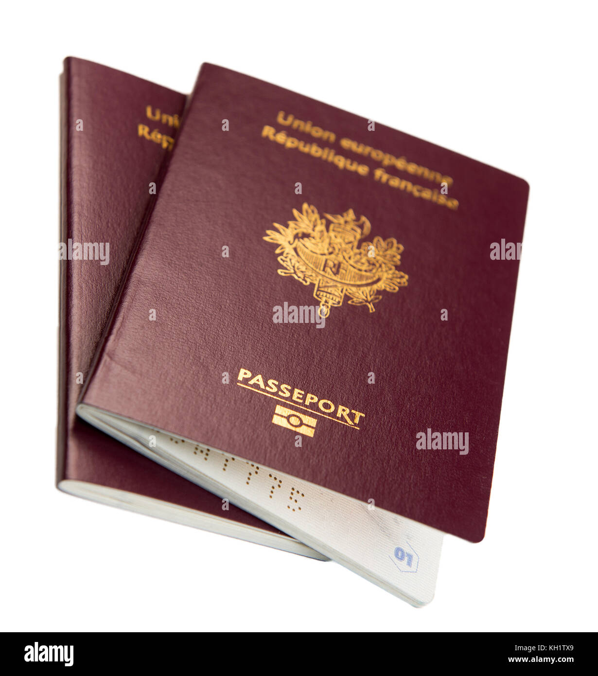 Stamp of the french republic Cut Out Stock Images & Pictures - Alamy