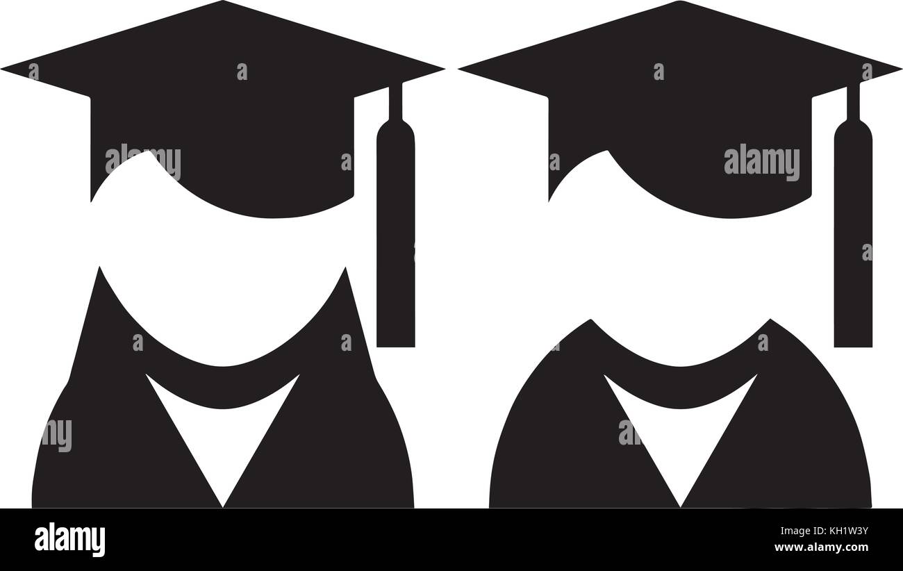 Graduate student icon Stock Vector Image & Art - Alamy
