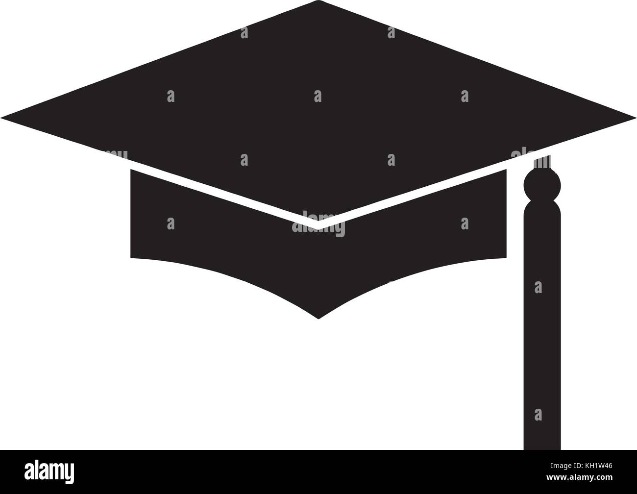 Graduate cap logo Stock Vector Image & Art - Alamy