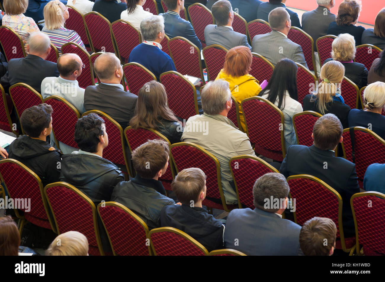 Audience at the conference Stock Photo - Alamy