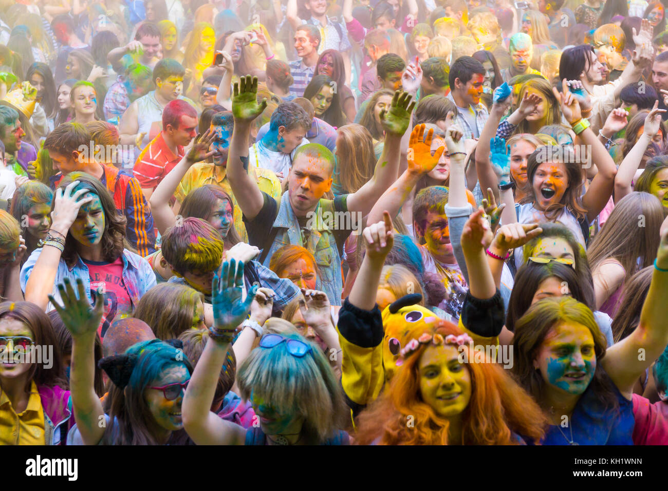 Young people having fun Stock Photo - Alamy