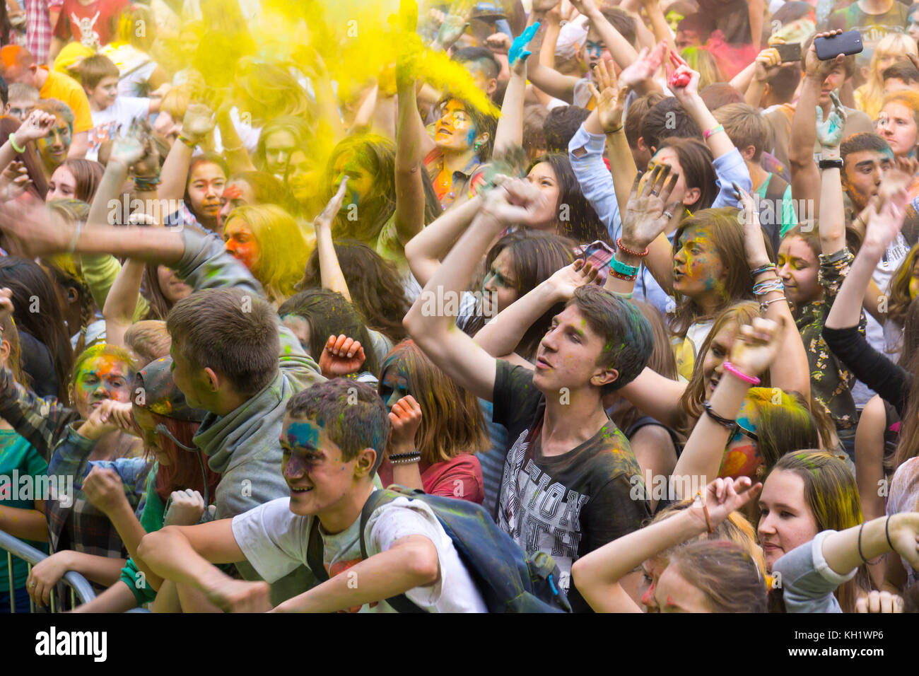 Young people having fun Stock Photo - Alamy