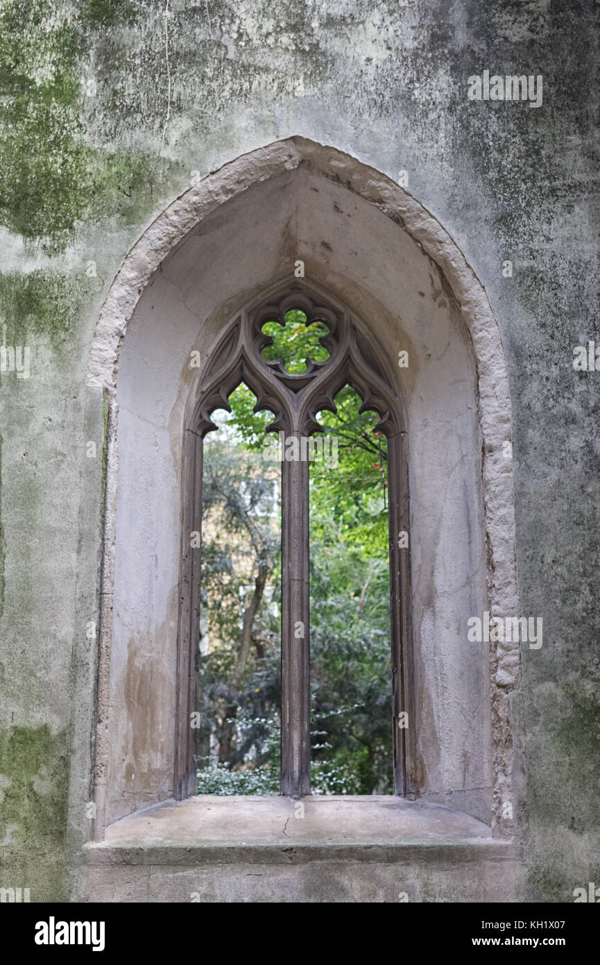 abbey ruins, window Stock Photo - Alamy