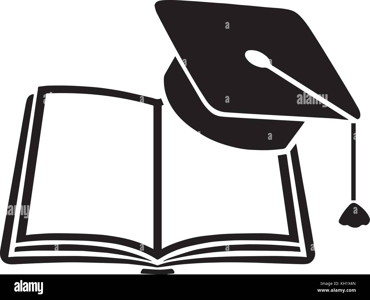 Graduation logo Stock Vector Images - Alamy