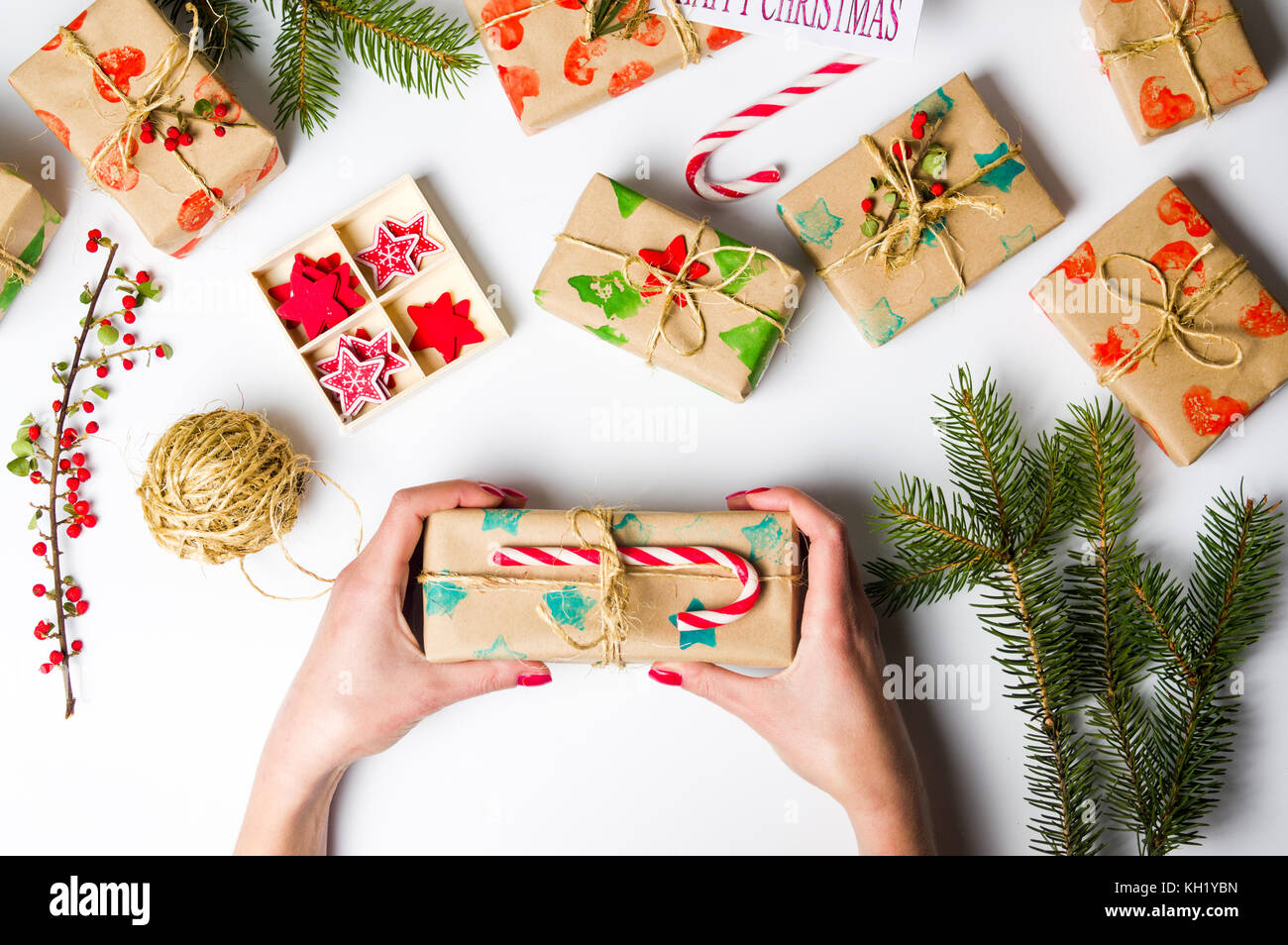 Present top hi-res stock photography and images - Alamy