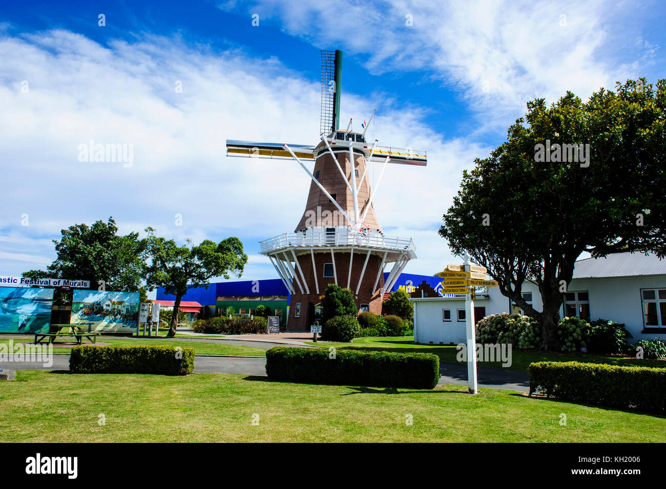 Foxton windmill new zealand hi-res stock photography and images - Alamy