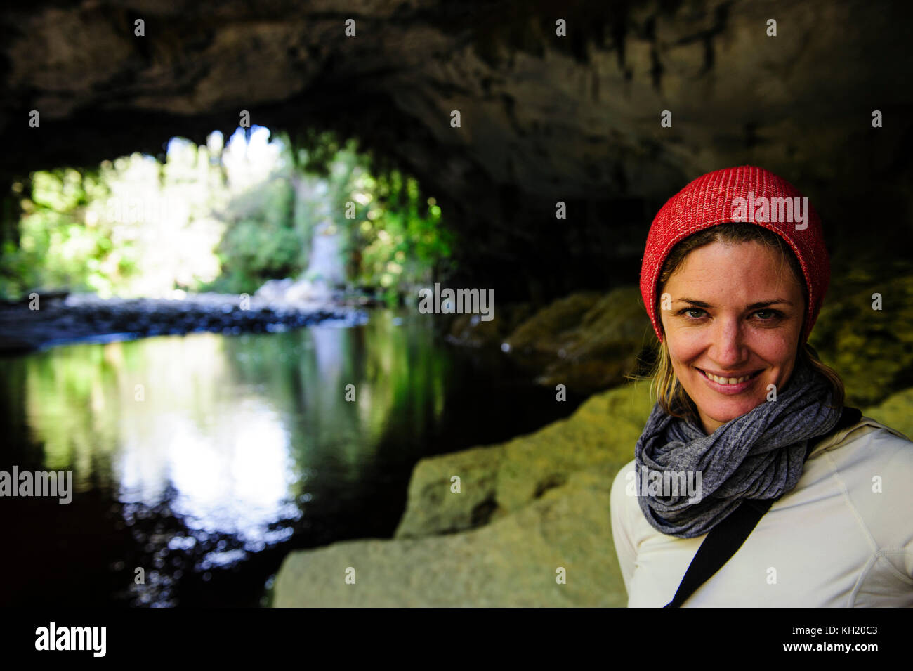 Oparara arch in the Oparara Basin, Karamea, South island, New Zealand ...