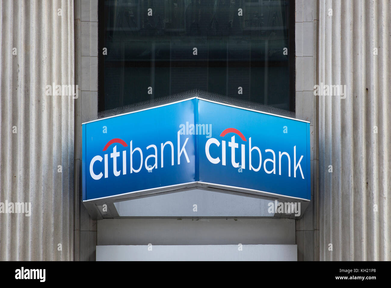 NEW YORK, USA - AUGUST 27, 2017: Citibank in New York. Citibank is ...