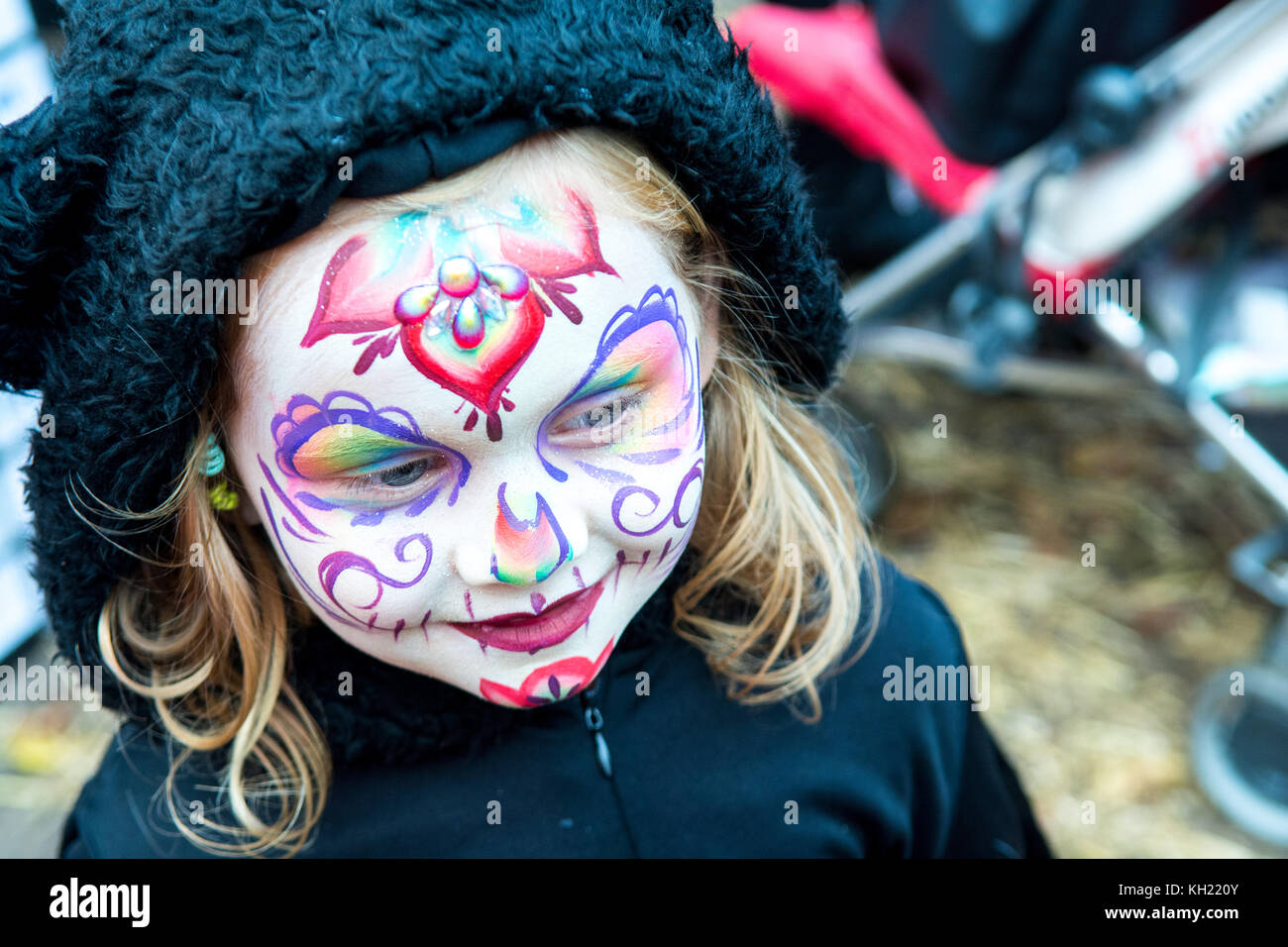 Scary face paint hi-res stock photography and images - Alamy
