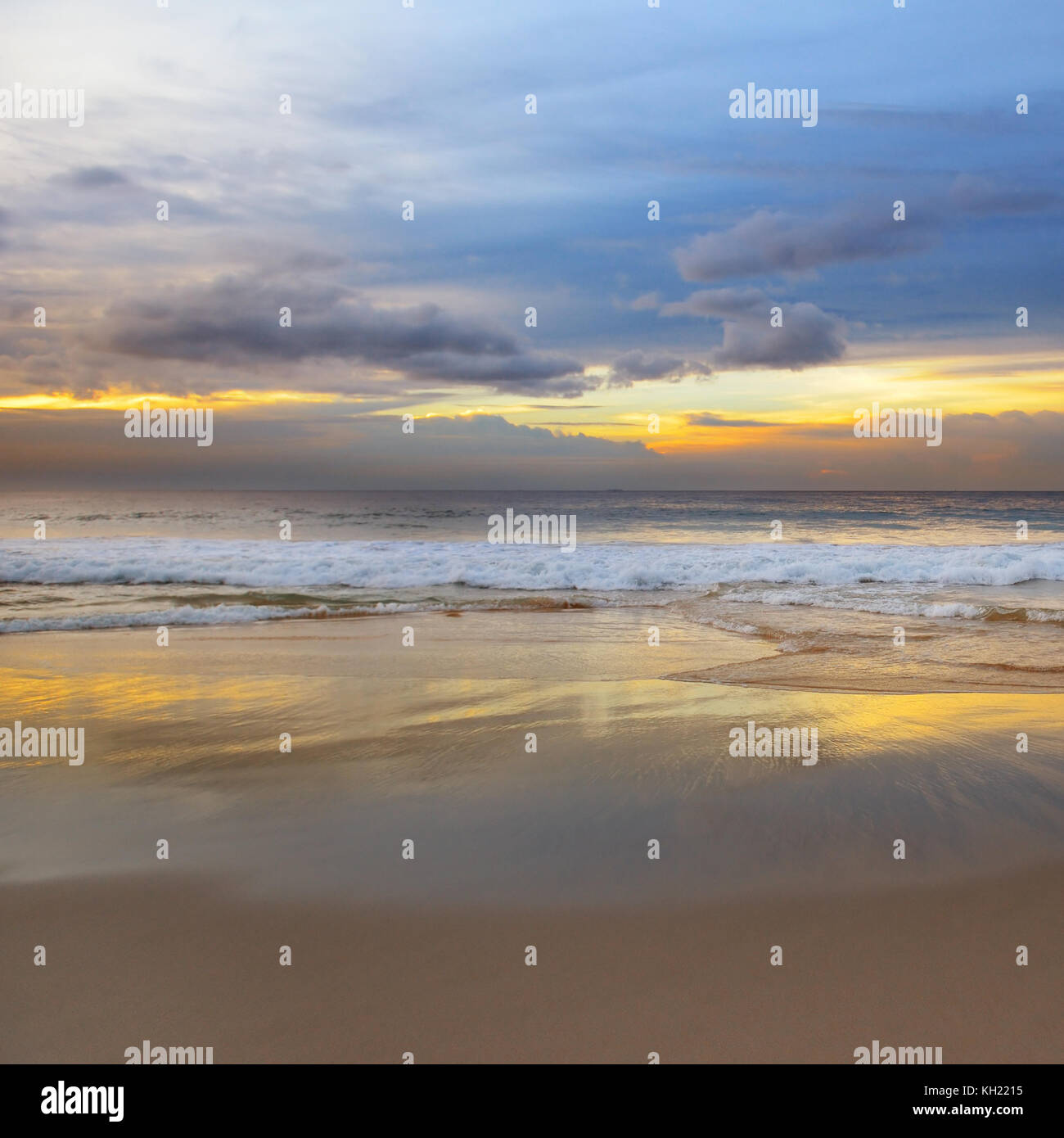Ocean light at night with nature and daylight and dusk hi-res stock ...
