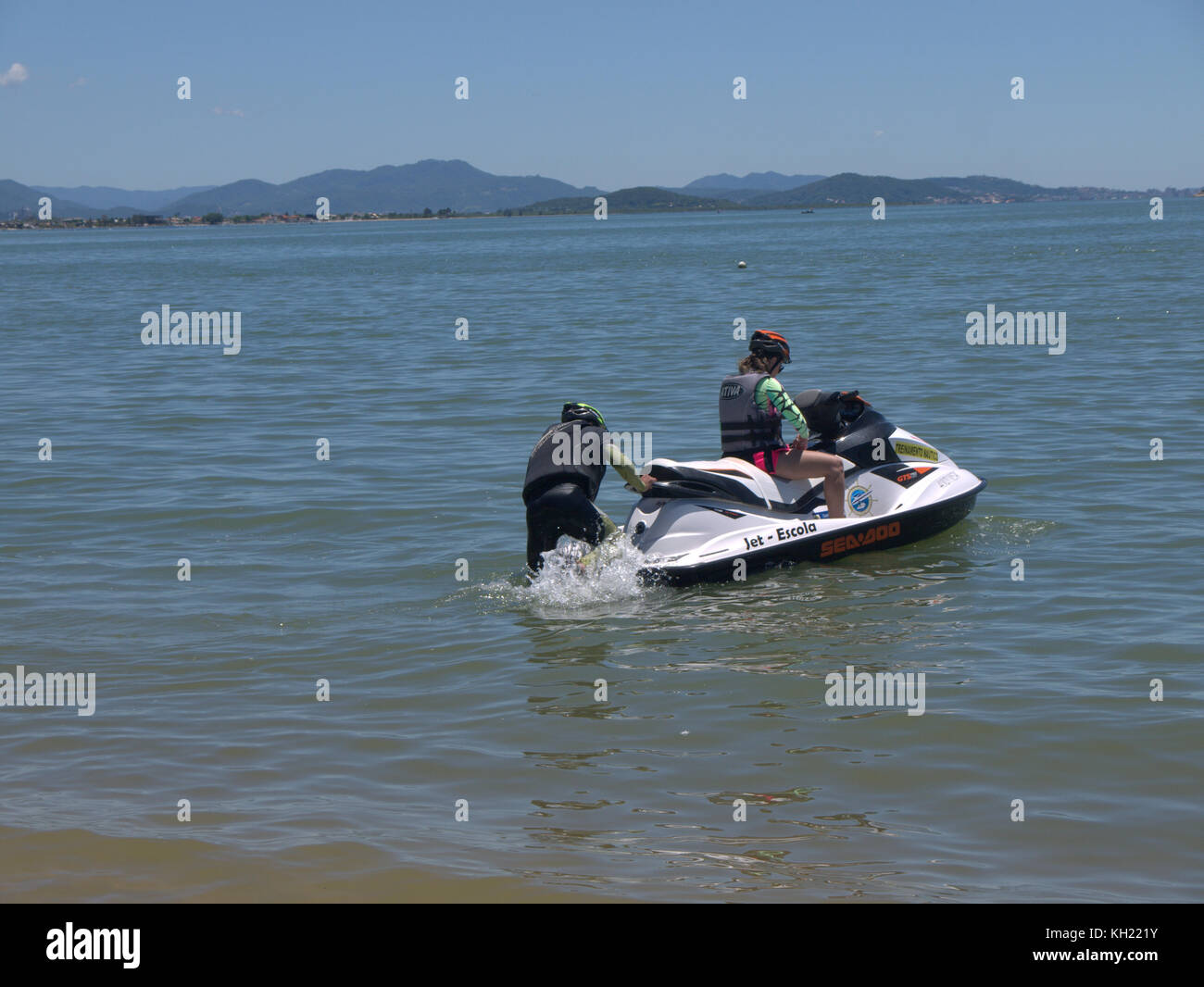 Woman takes beautiful landscape on hi-res stock photography and images ...