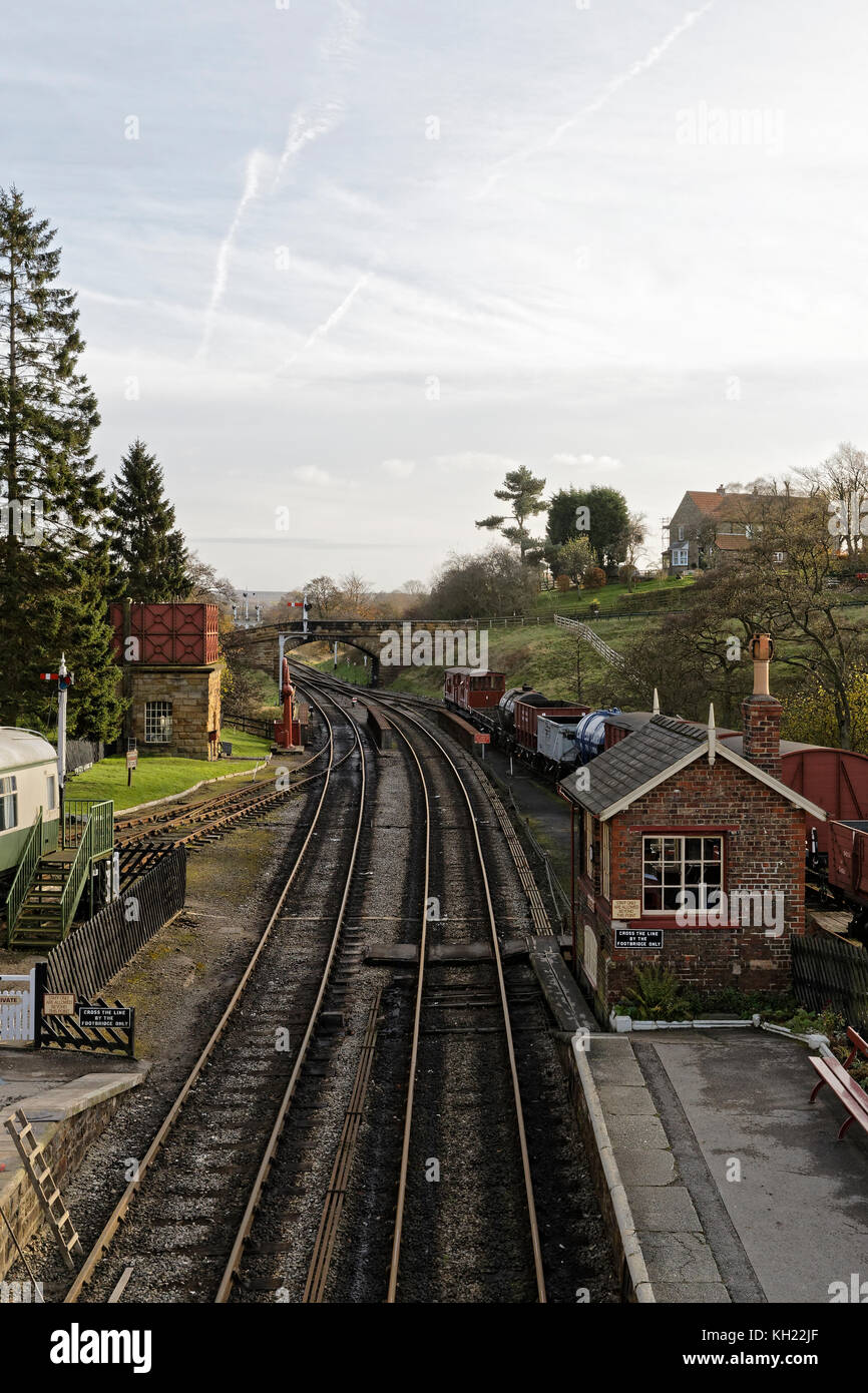 Goathland Station North York Moors (Hogsmeade Station Stock Photo - Alamy