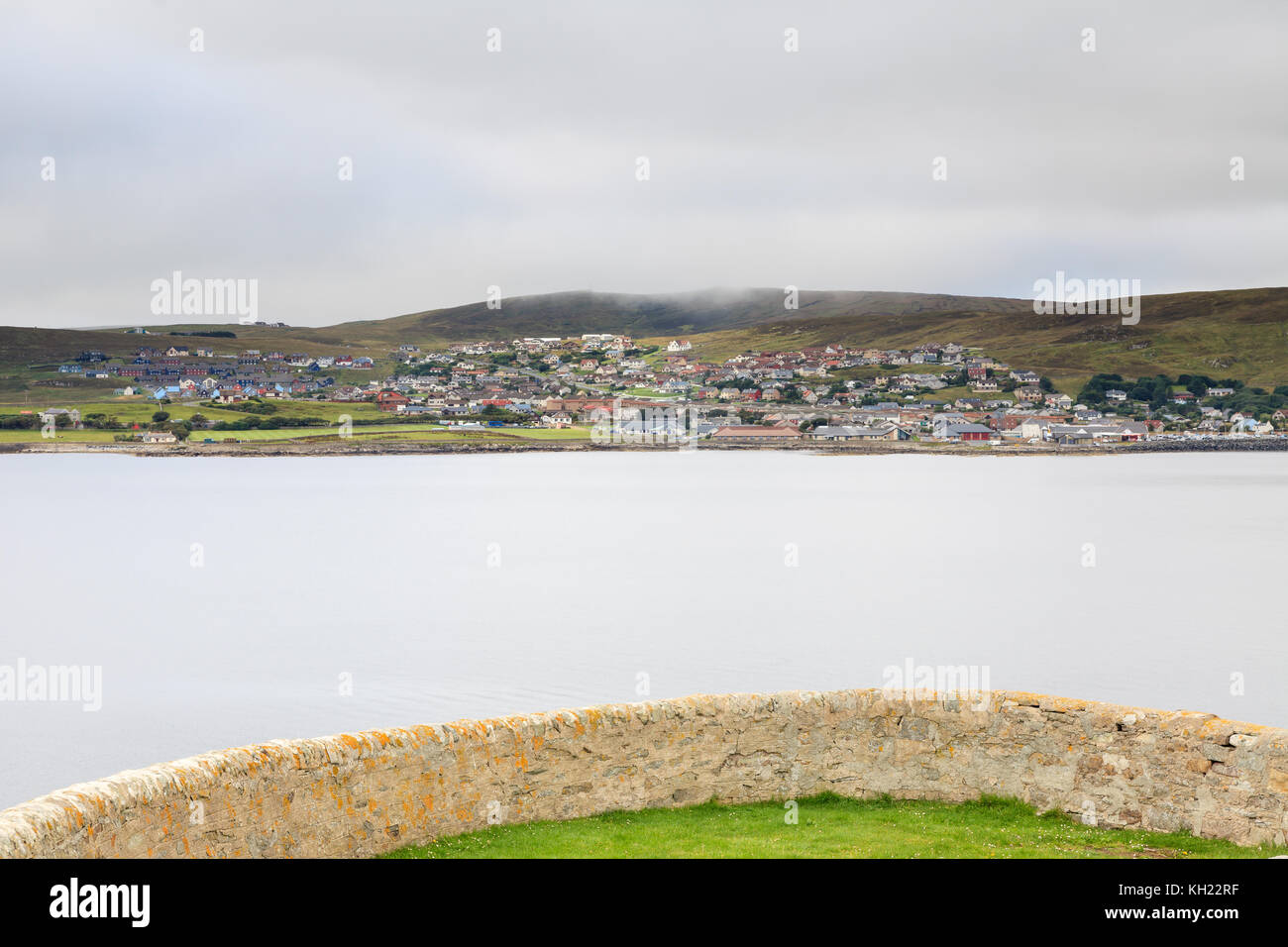 Lerwick View. Lerwick is the main port in the Shetland Isles, Scotland ...