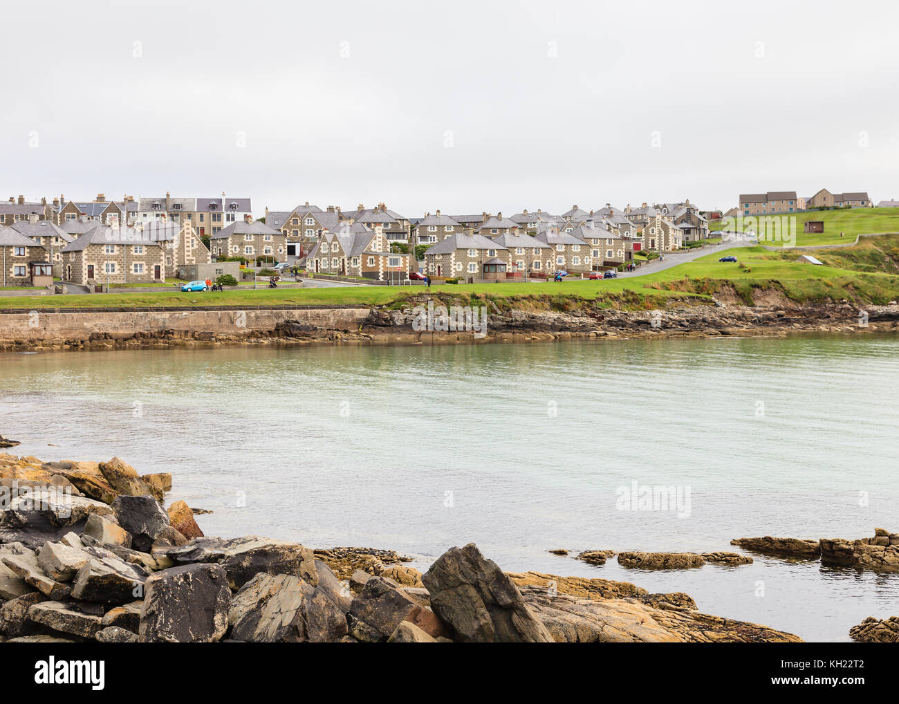 Lerwick View. A view of Lerwick the main port in the Shetland Isles ...