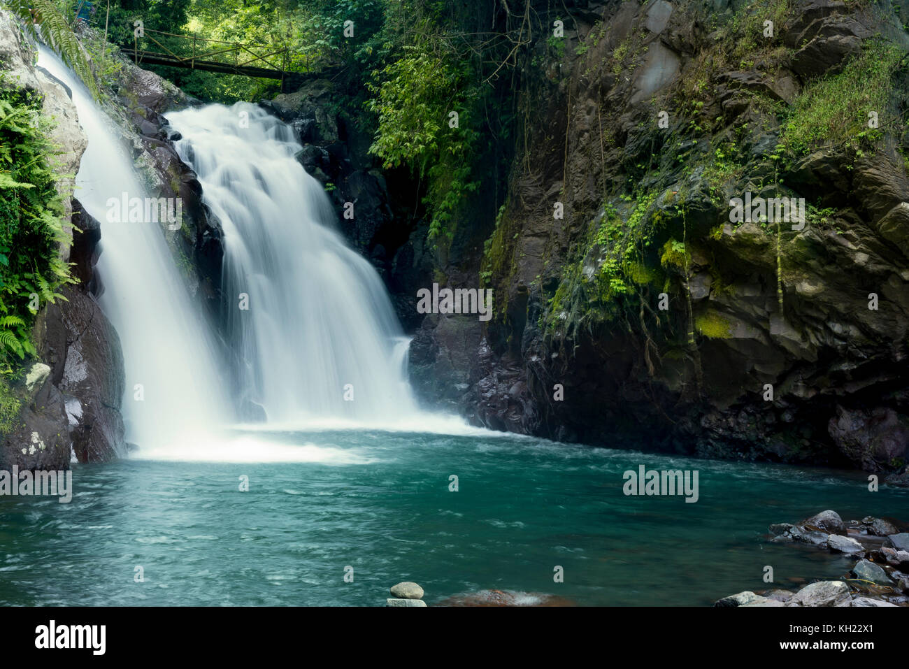 Aling aling waterfall at Indonesia Bali Stock Photo - Alamy