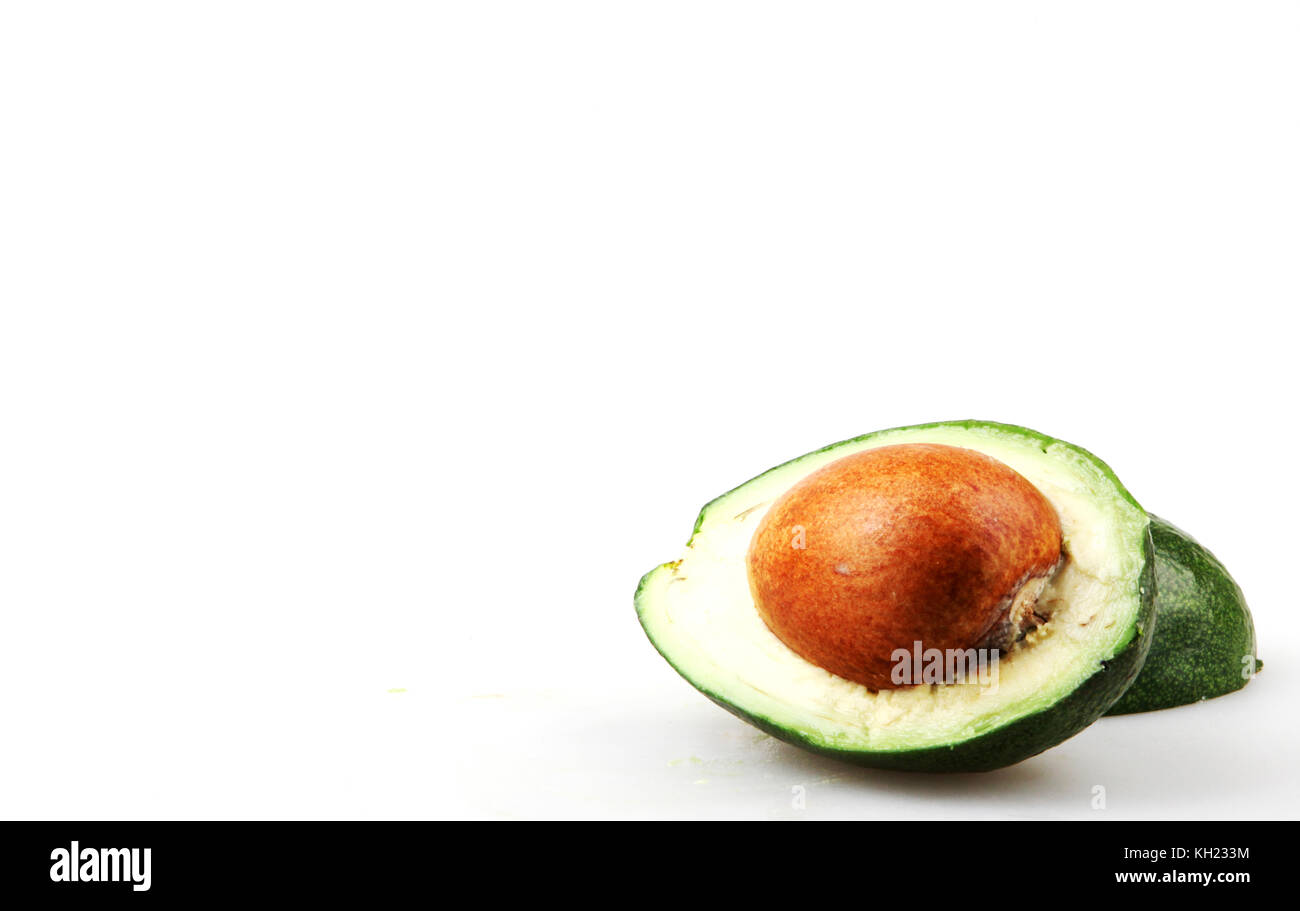 Fresh Sliced Avocado Stock Photo - Alamy