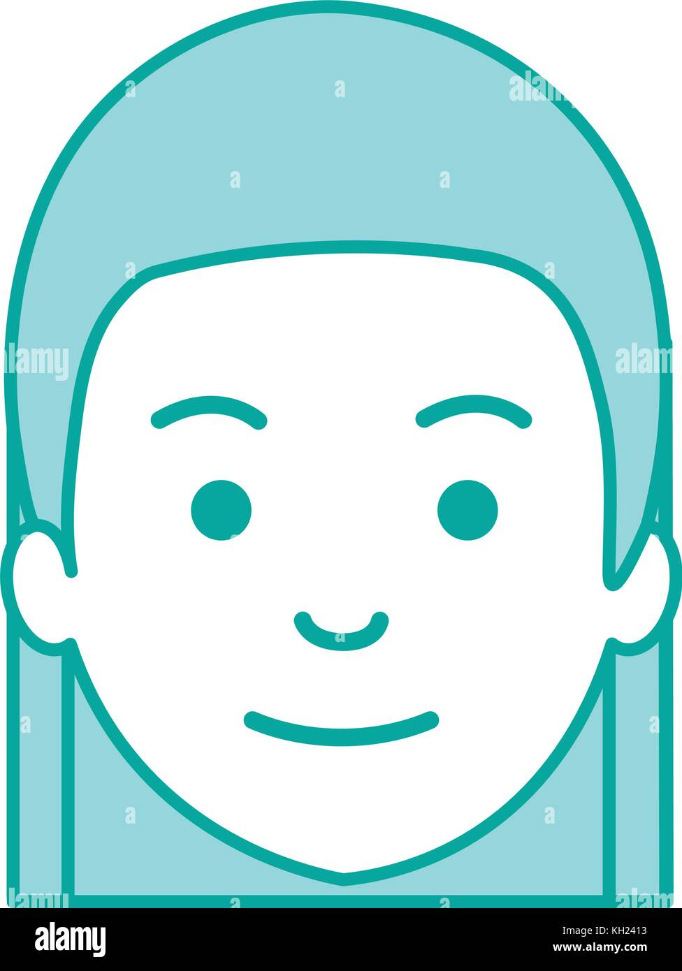 beautiful woman head avatar character Stock Vector Image & Art - Alamy