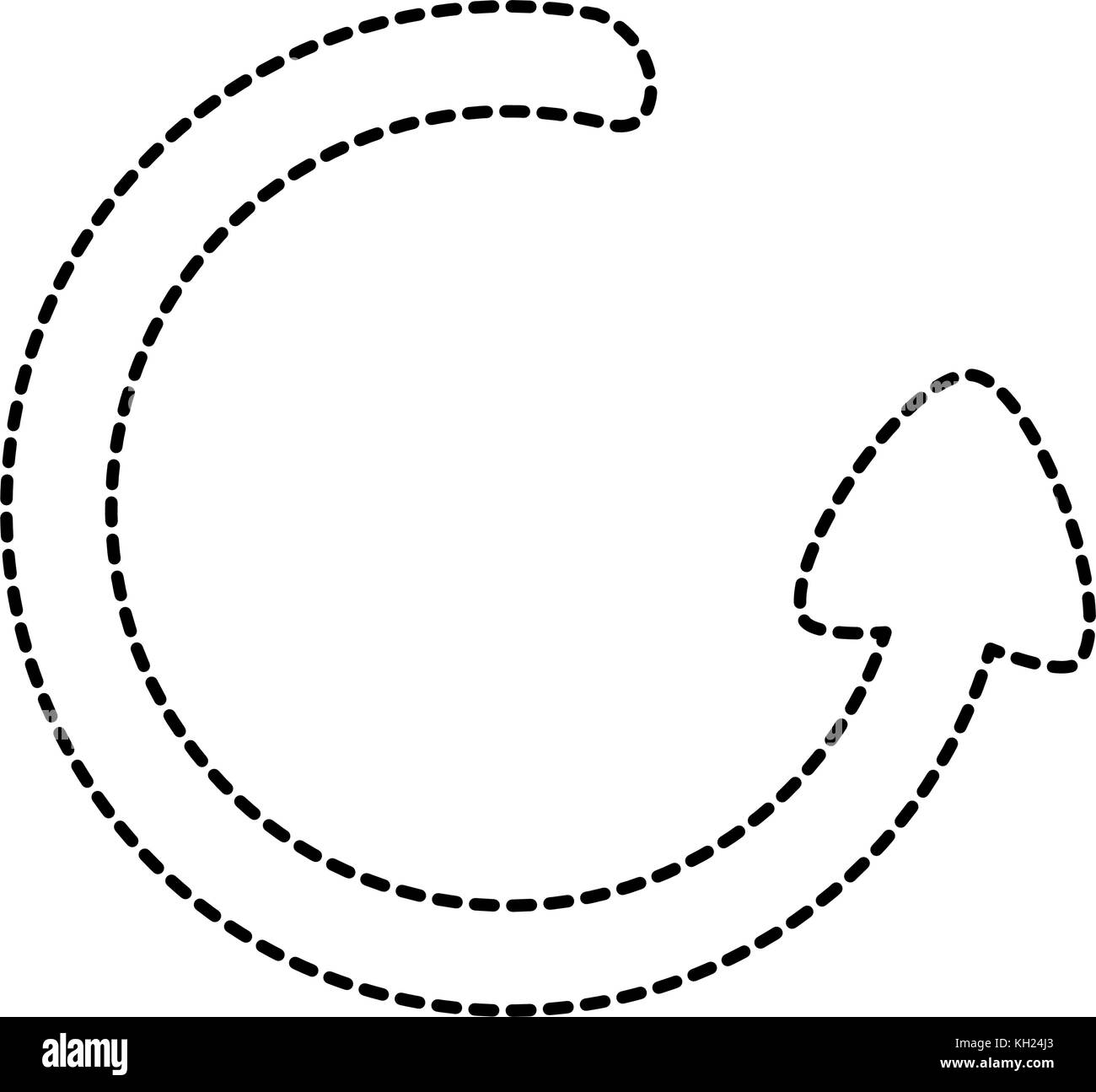 arrow around isolated icon Stock Vector Image & Art - Alamy