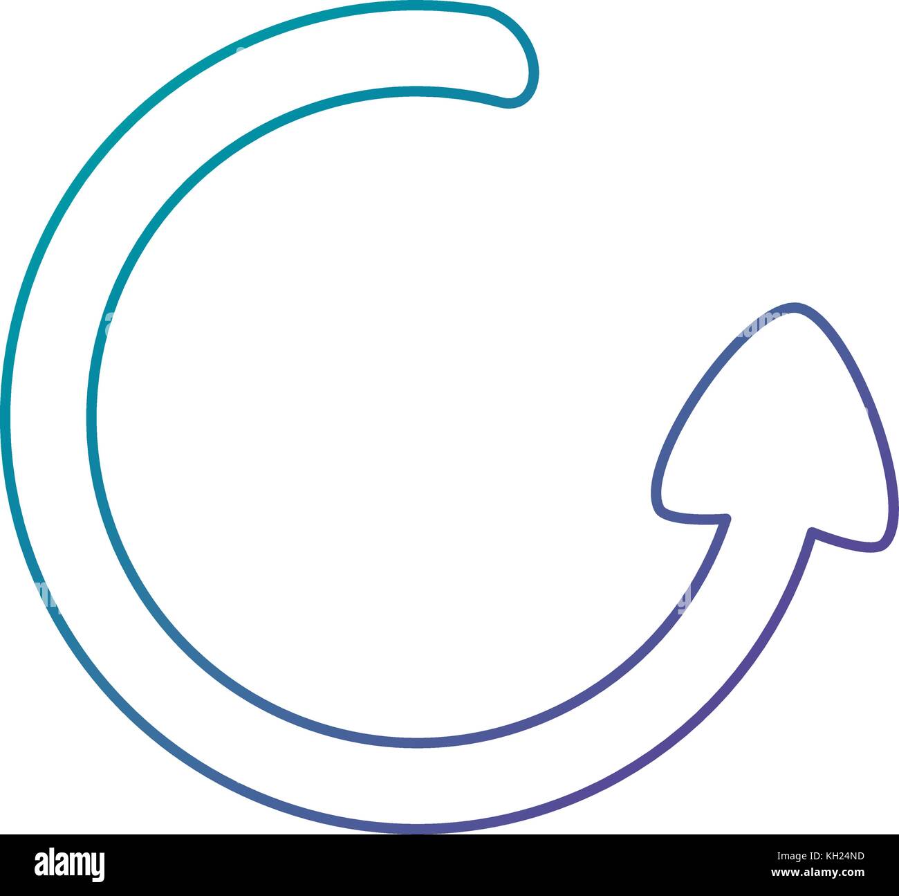 Turn around sign Stock Vector Images - Alamy