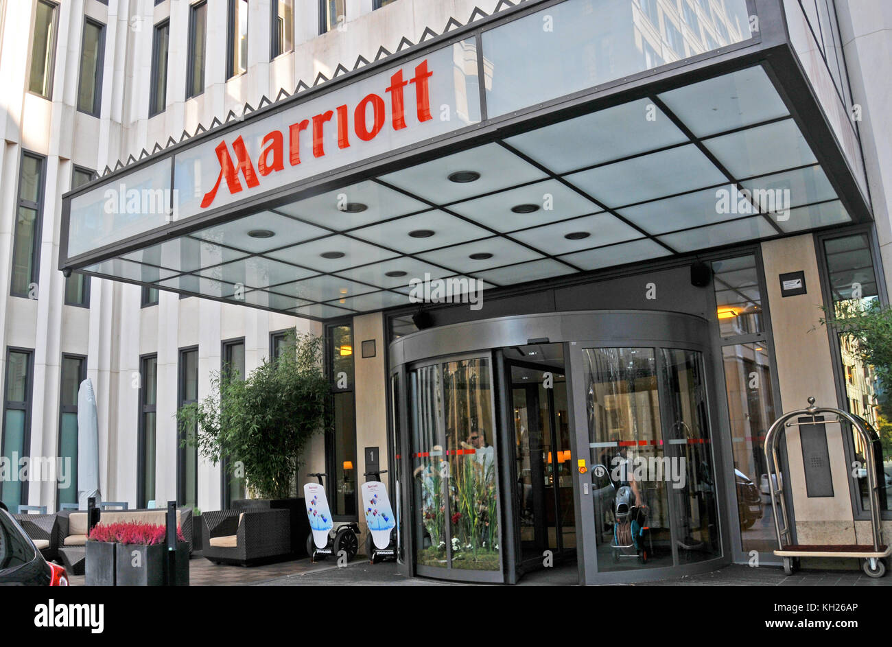 Marriott palace hotel, Berlin, Germany Stock Photo - Alamy