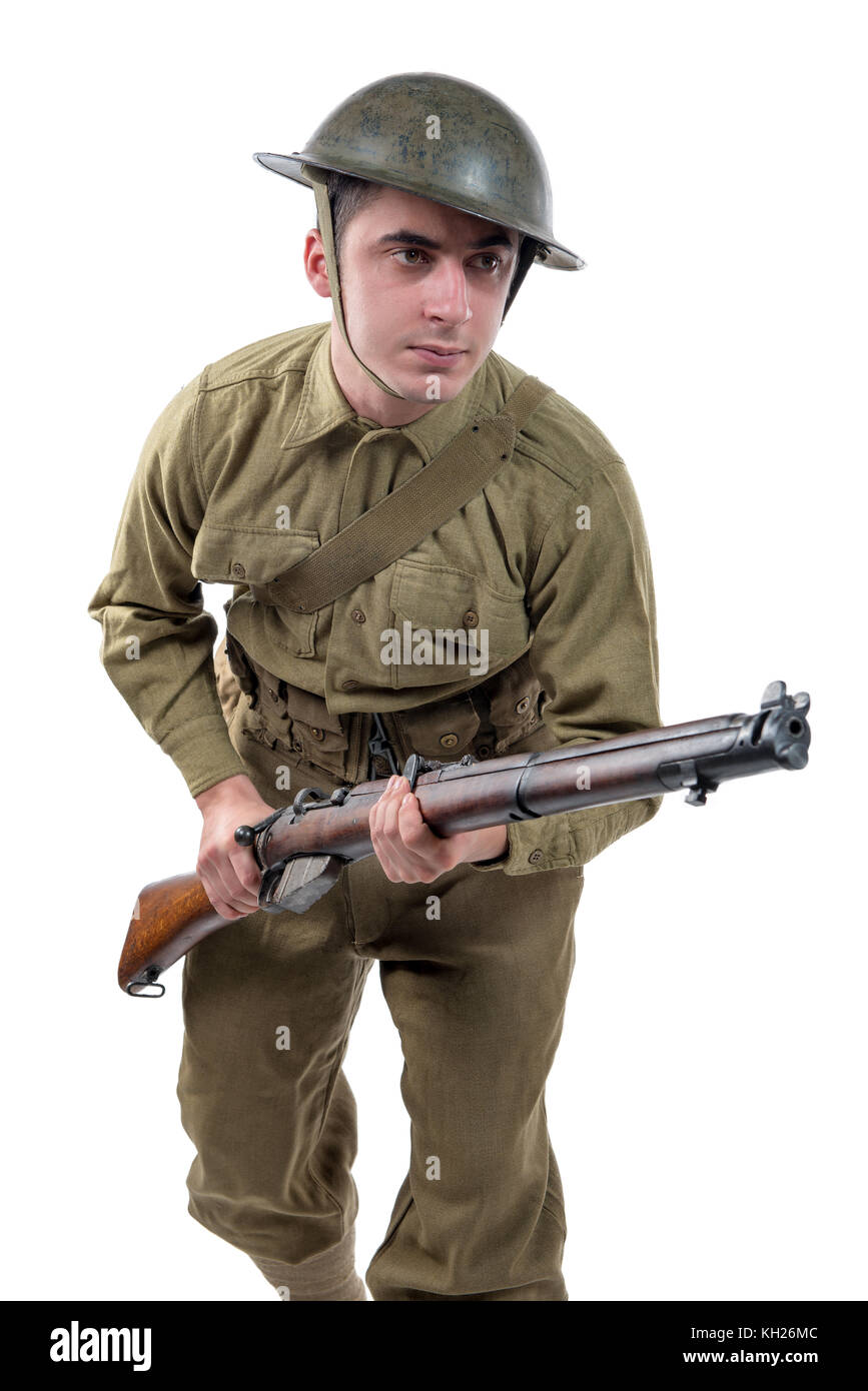 a WW1 British Army Soldier from the Somme 1916 Stock Photo - Alamy